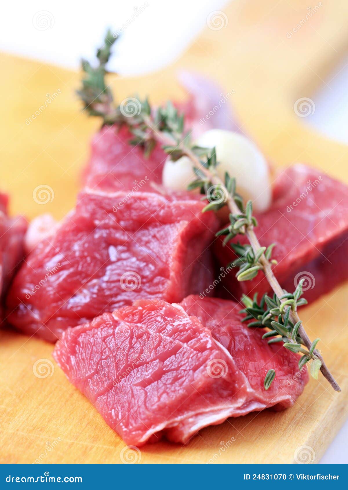 Chunks of beef meat stock photo. Image of shin, studio - 24831070