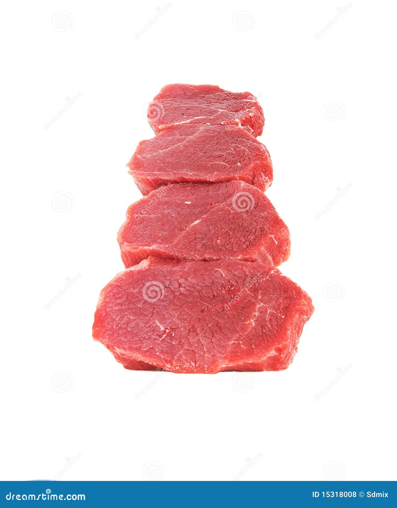 Chunks of meat stock photo. Image of diet, chop, meat - 15318008
