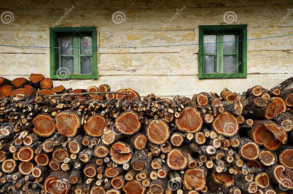 Chunks of wood stock image. Image of round, chunk, circle - 9200753