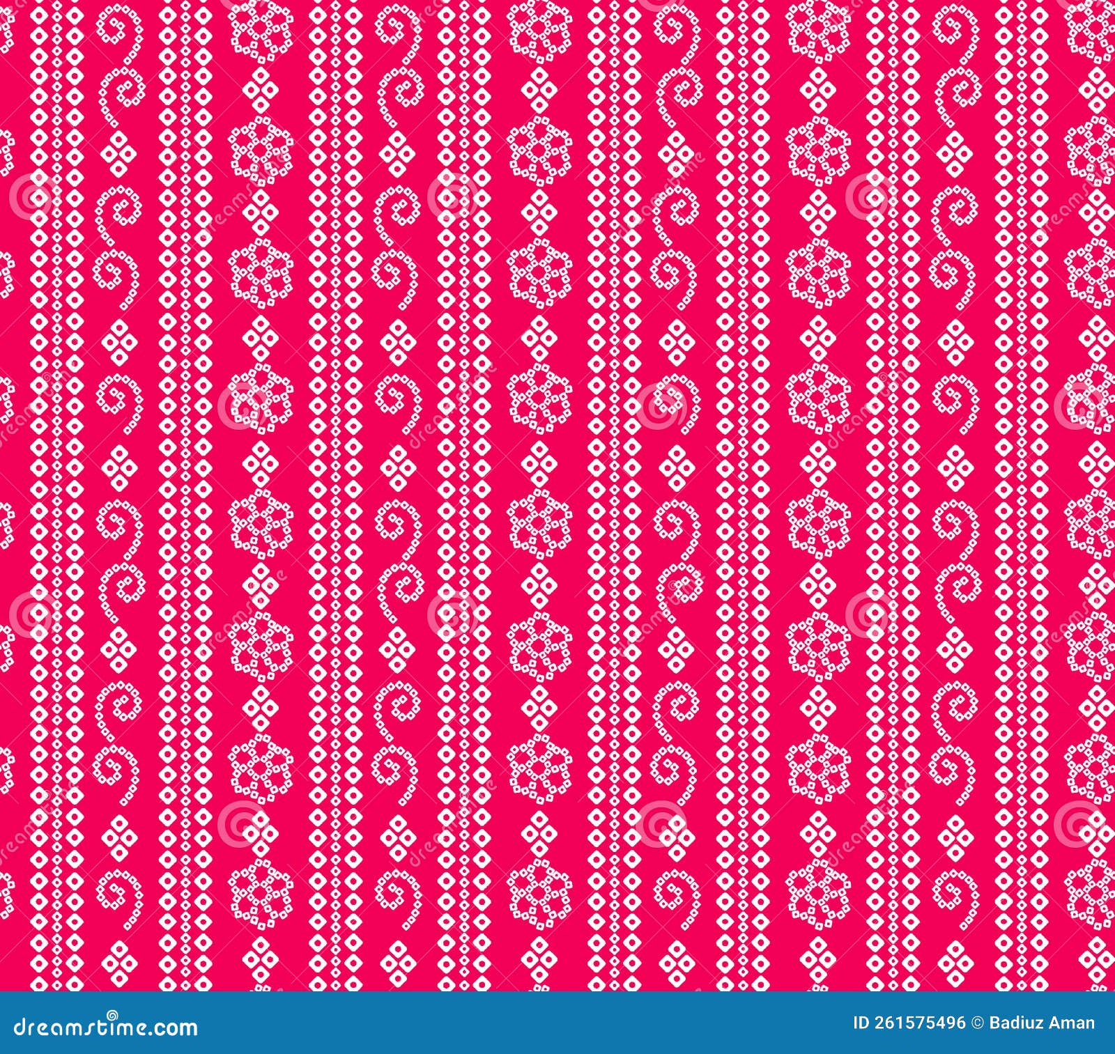 Chunri Ethnic Modern Hand Drawn Design Pattern for Digital Design Stock ...