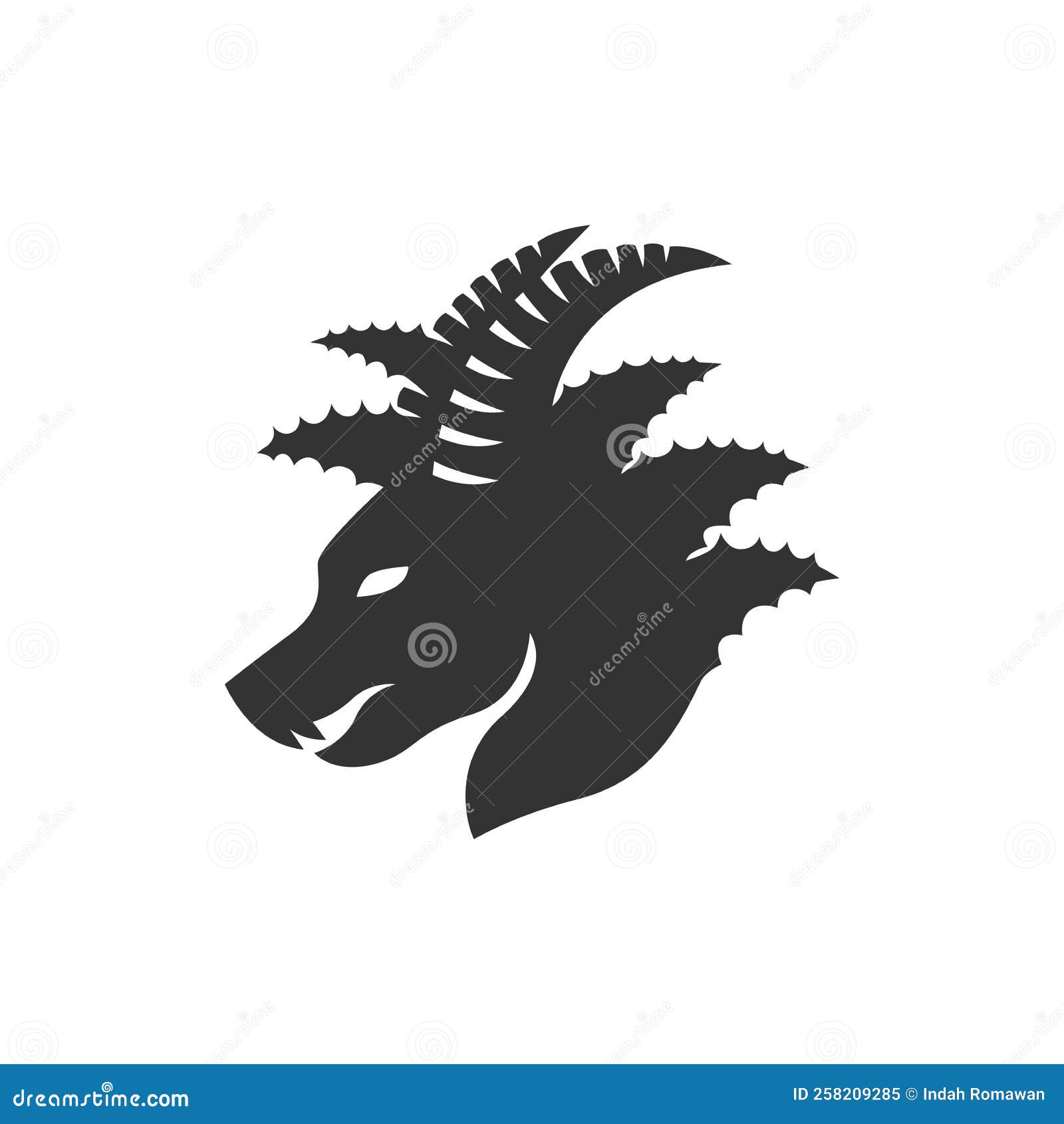 Chupacabra Iconic Wild Animal Vector Stock Vector - Illustration of ...