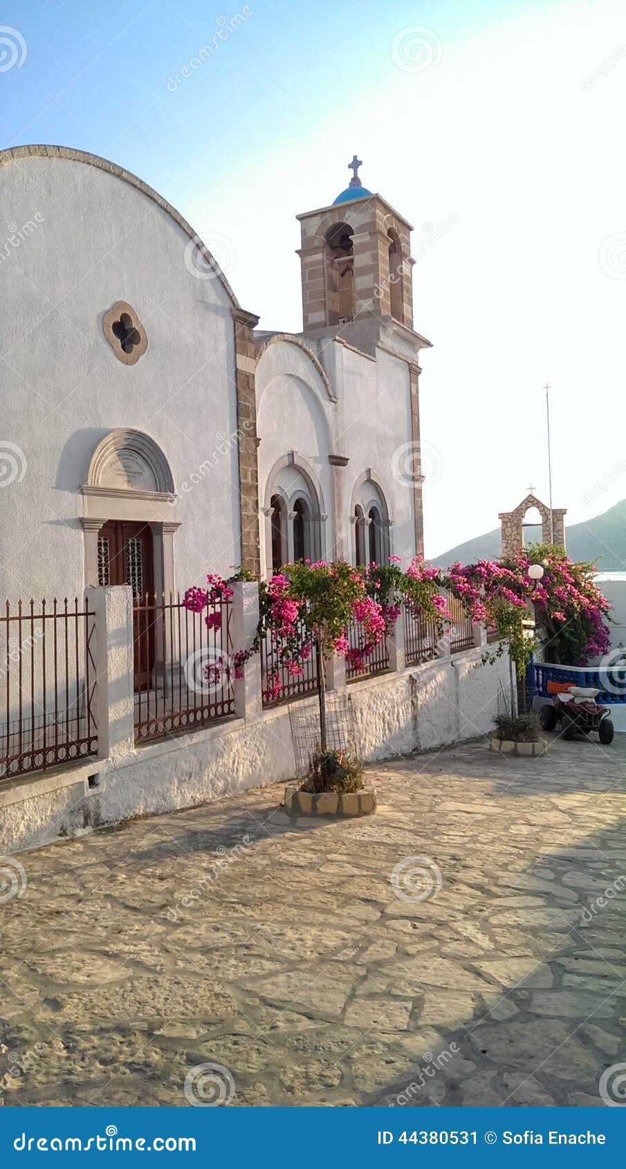 Churc imagen de archivo. Imagen de iglesia, grecia, blanco - 44380531
