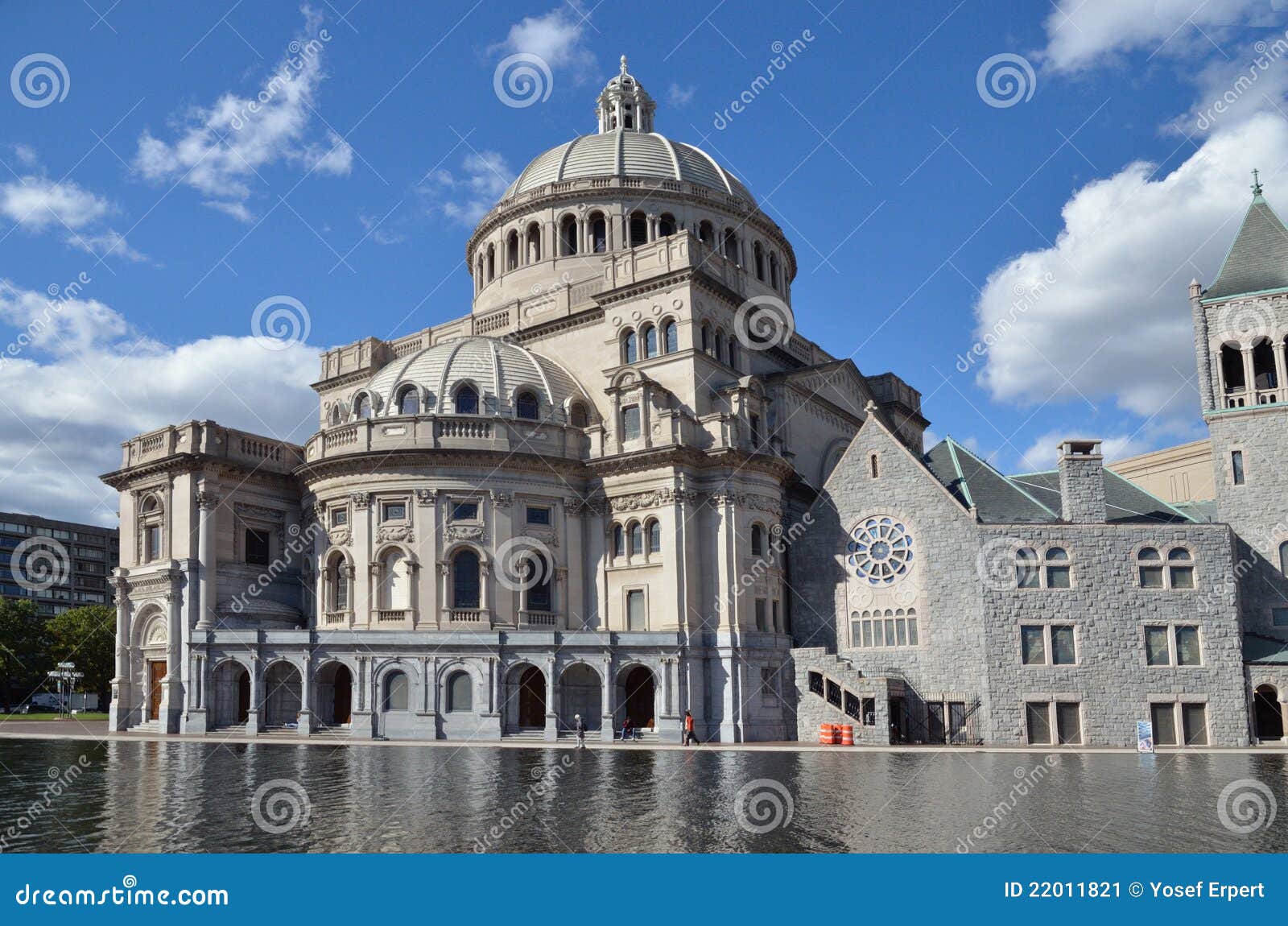Church 1 of Christ Science Boston Stock Image - Image of boston ...