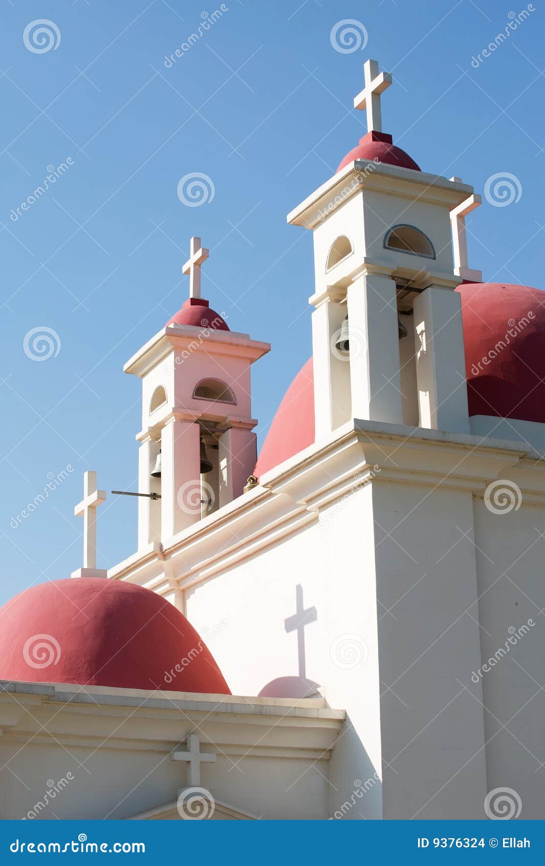 The Church of the 12 Apostles Stock Photo - Image of cepharnome ...