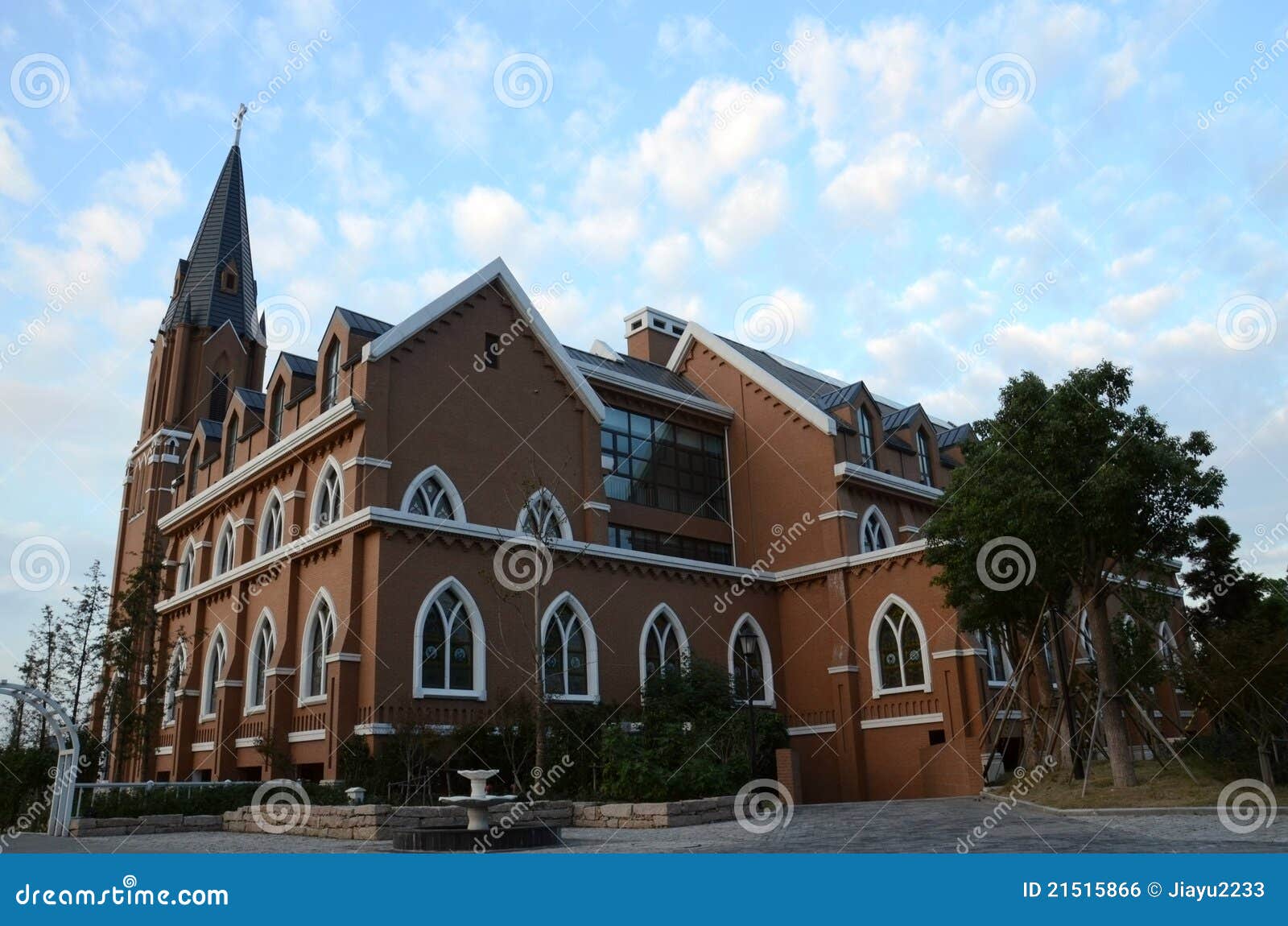Church stock photo. Image of china, suzhou, sunny, cloud - 21515866
