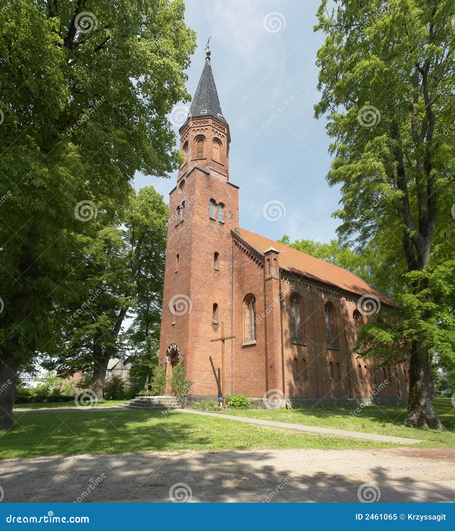 Church stock image. Image of religion, church, sunshine - 2461065