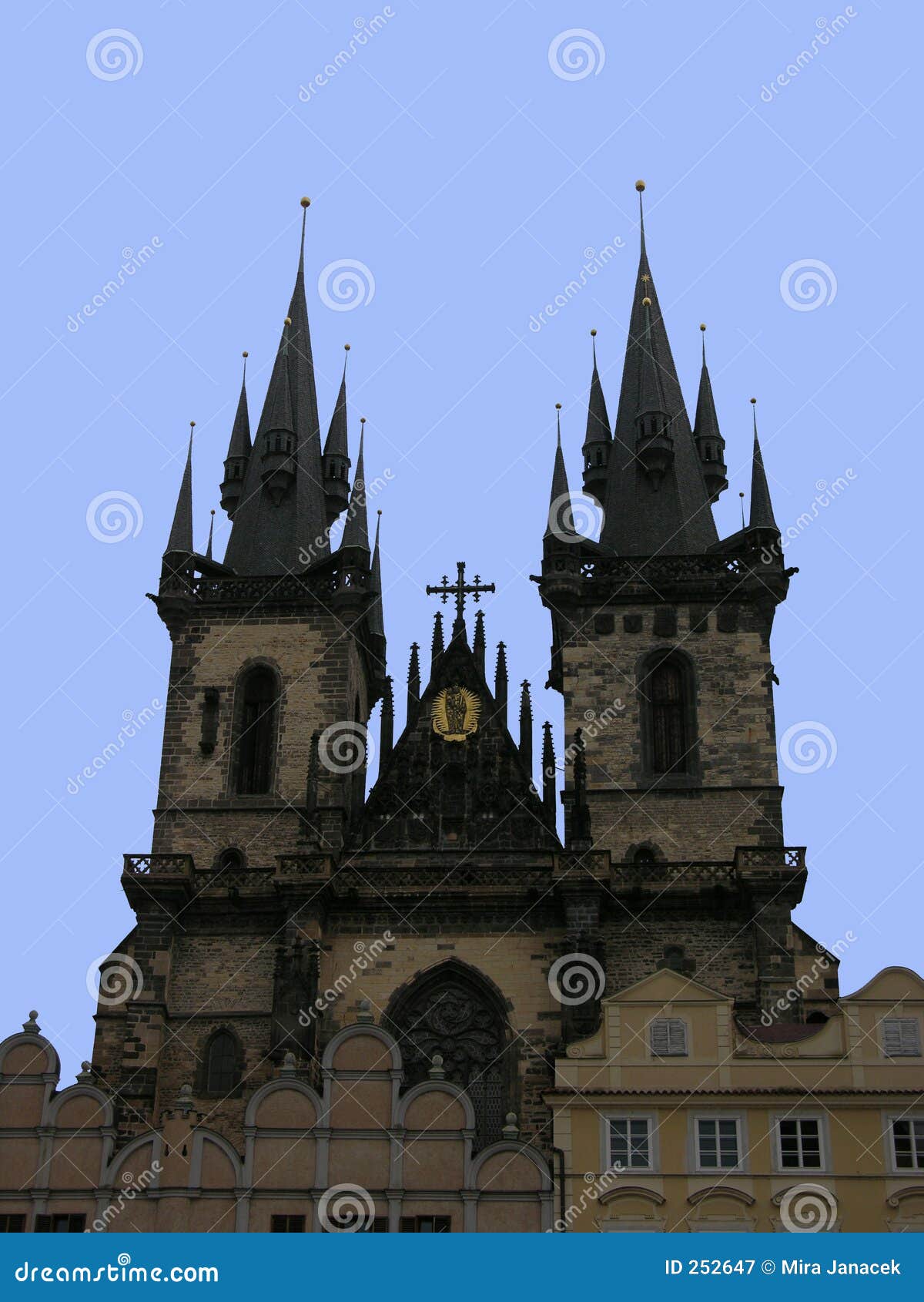 Church stock image. Image of outdoor, close, upper, architecture - 252647
