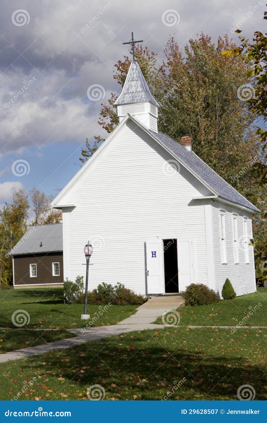 Church stock image. Image of steeple, wooden, historic - 29628507
