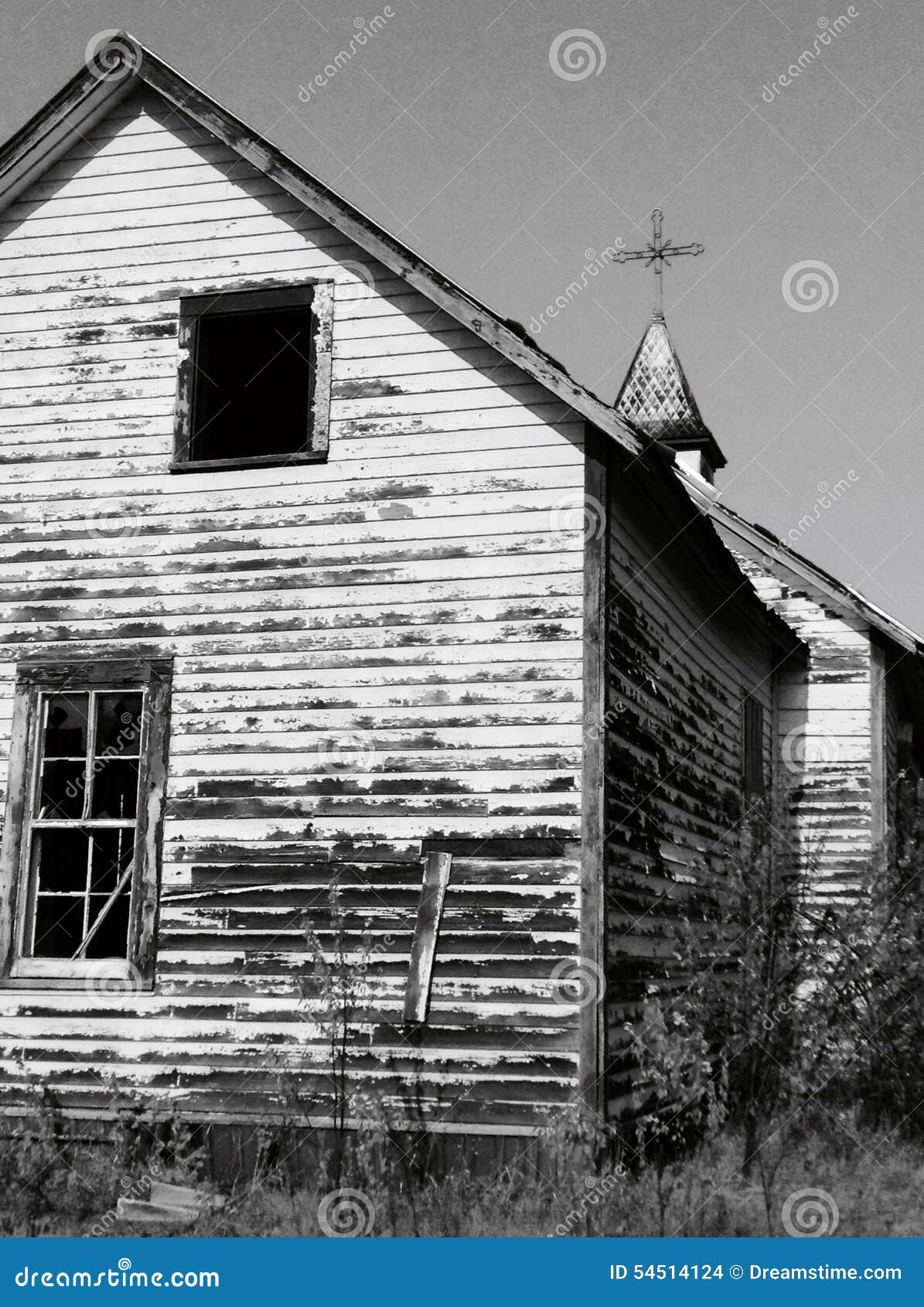Church stock photo. Image of landmark, catholic, abandon - 54514124