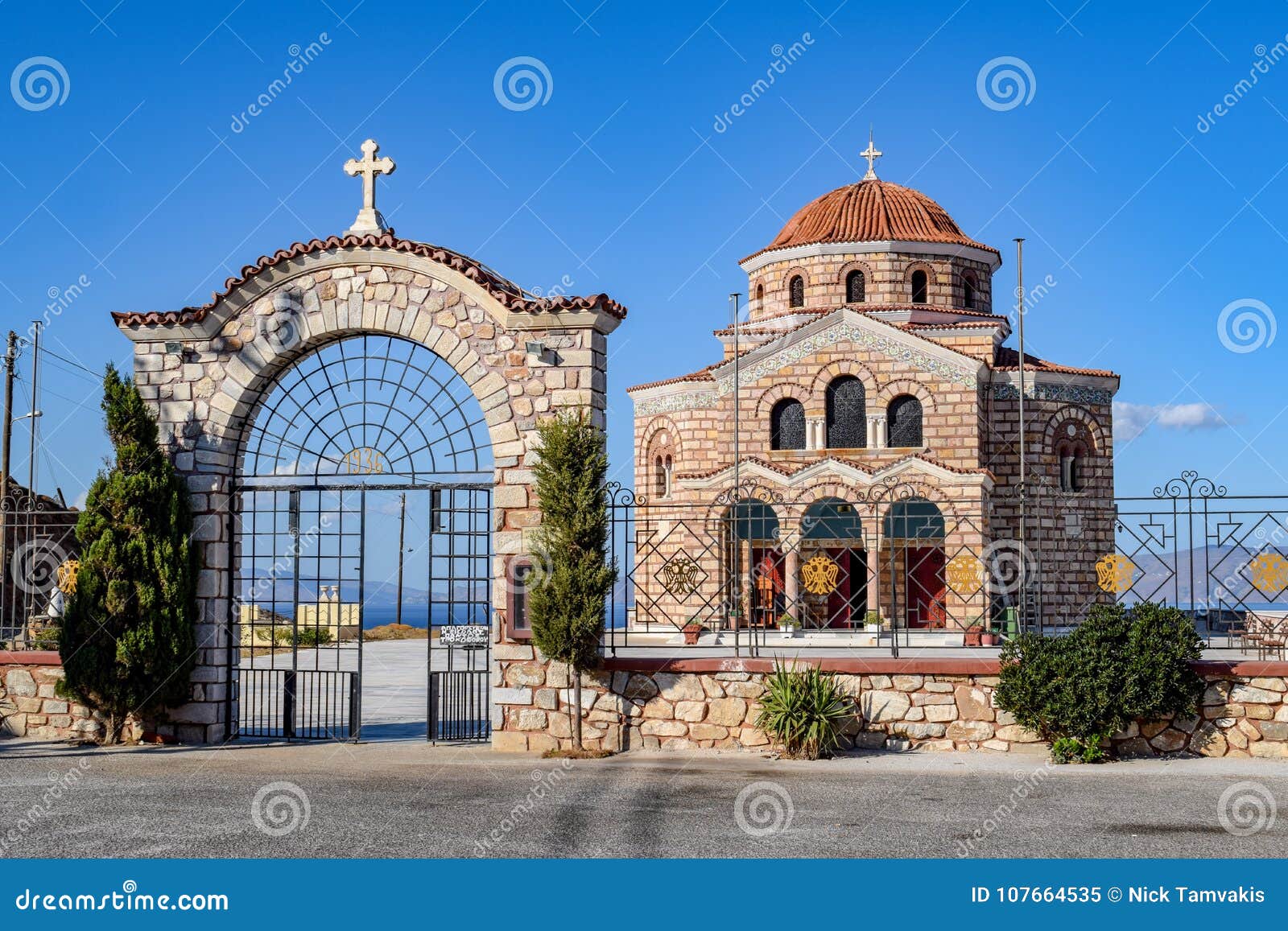 The island of Syros stock image. Image of greece, island - 107664535