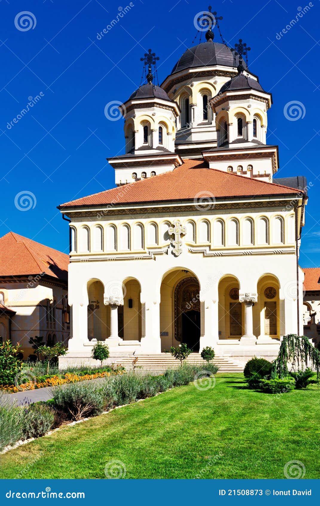 Church in Alba Iulia, Romania Stock Image - Image of church, horizontal ...