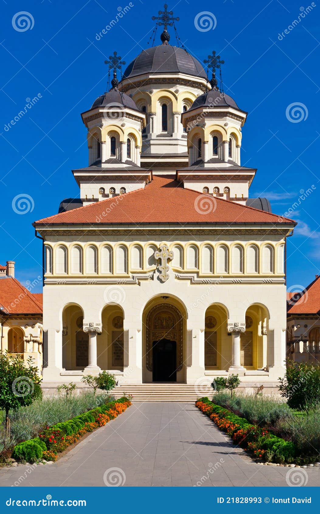 Church in Alba Iulia, Romania Stock Image - Image of alba, high: 21828993