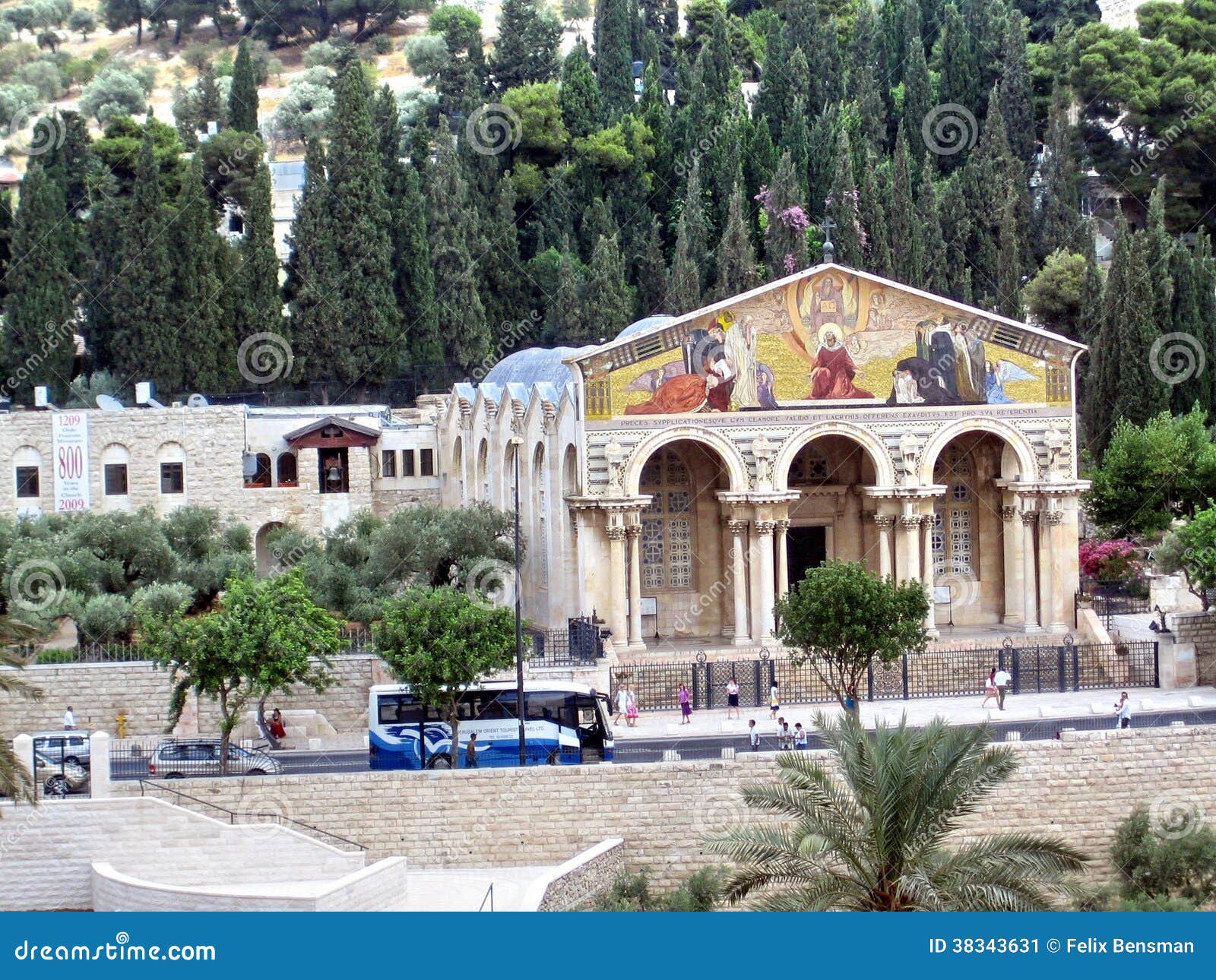 Church of All Nations editorial photo. Image of built - 38343631