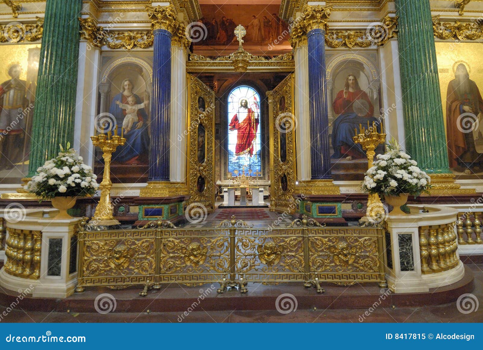 A Church Altar stock image. Image of religion, christian - 8417815