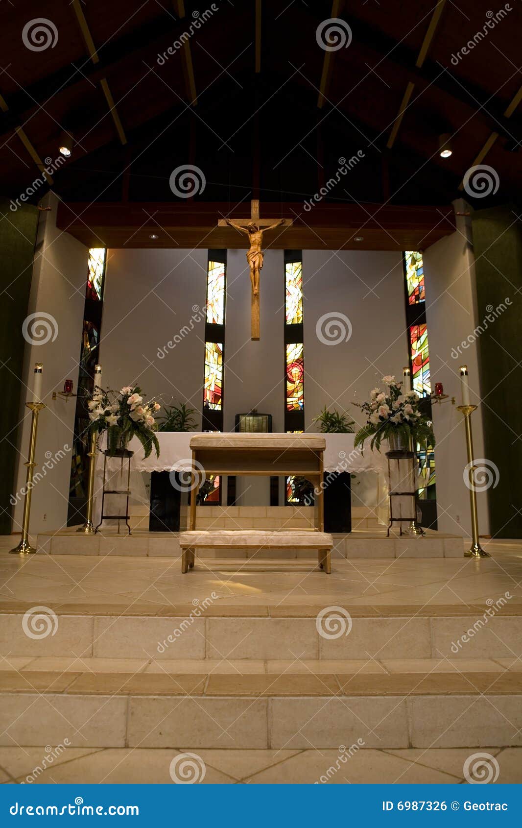 Church alter stock photo. Image of architecture, religion - 6987326
