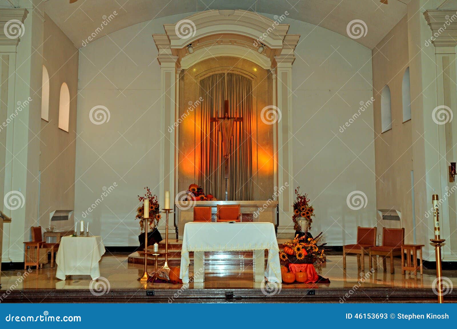 Church alter area stock image. Image of church, prayer - 46153693