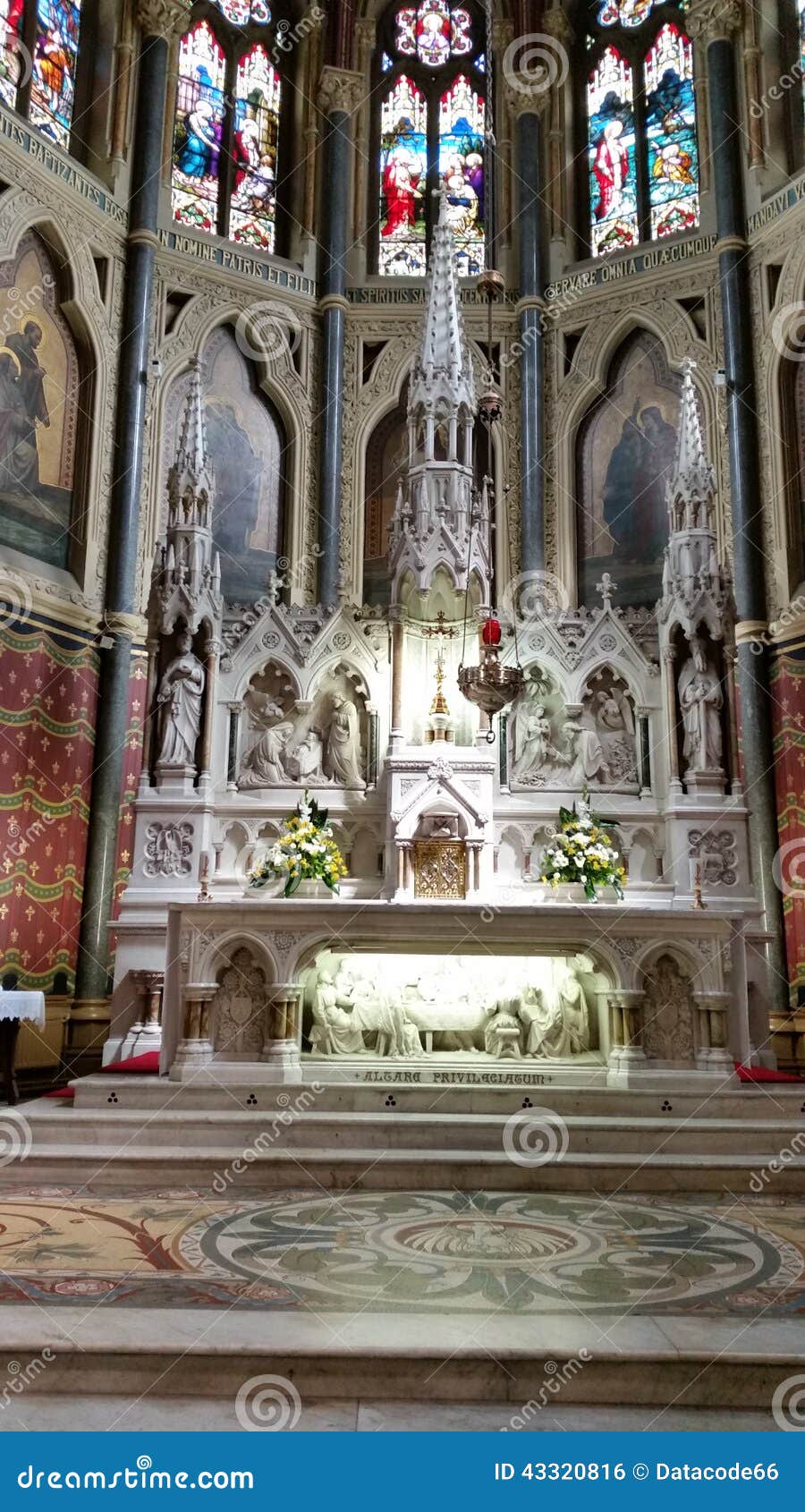 Church alter stock photo. Image of church, catholic, faith - 43320816