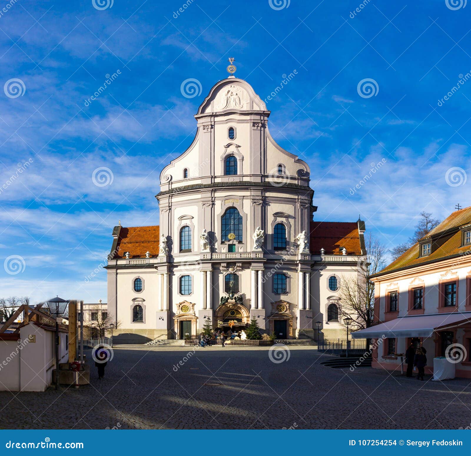 Altotting in Bavaria. Winter in Germany Stock Photo - Image of bavaria ...