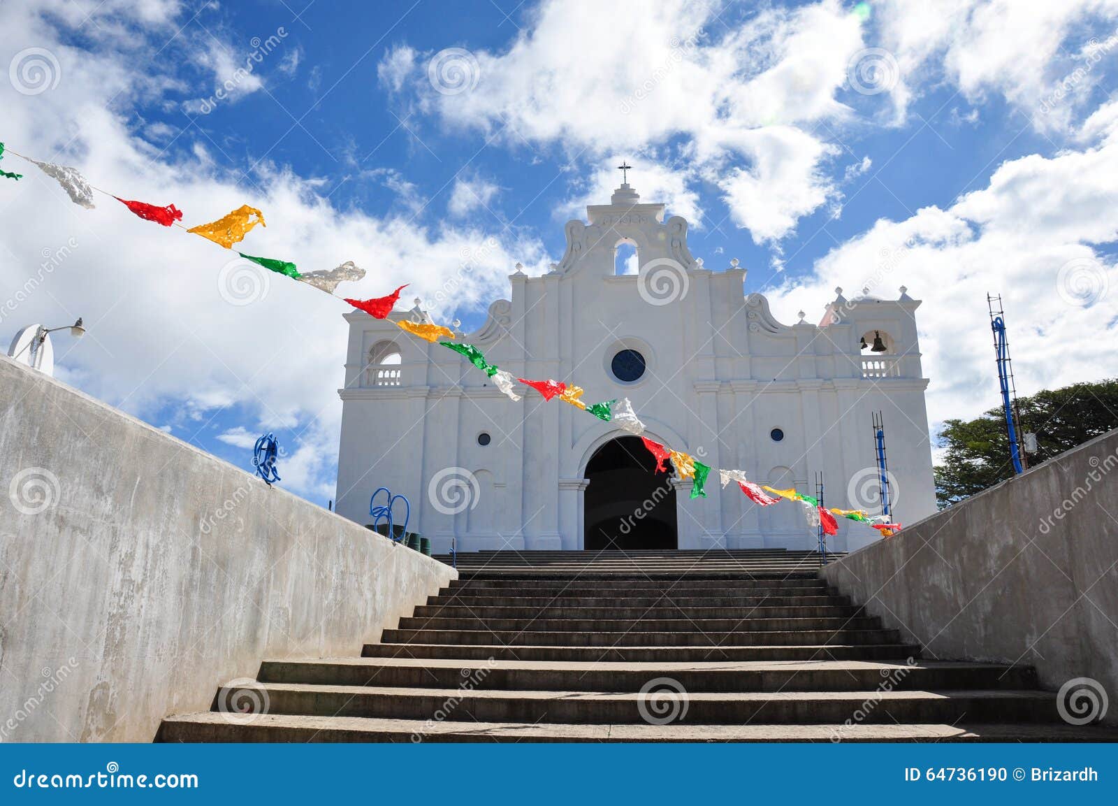 Church of Apaneca, El Salvador Stock Photo - Image of beautiful ...