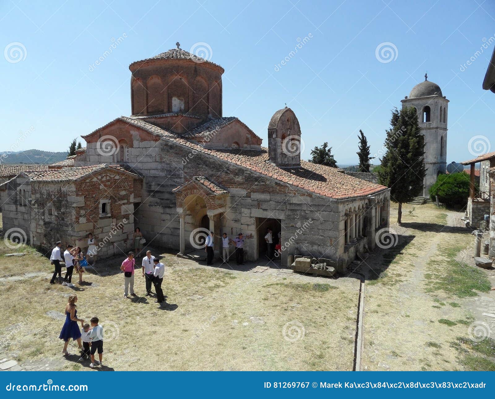 Church in Apollonia, Albania Editorial Photography - Image of town ...