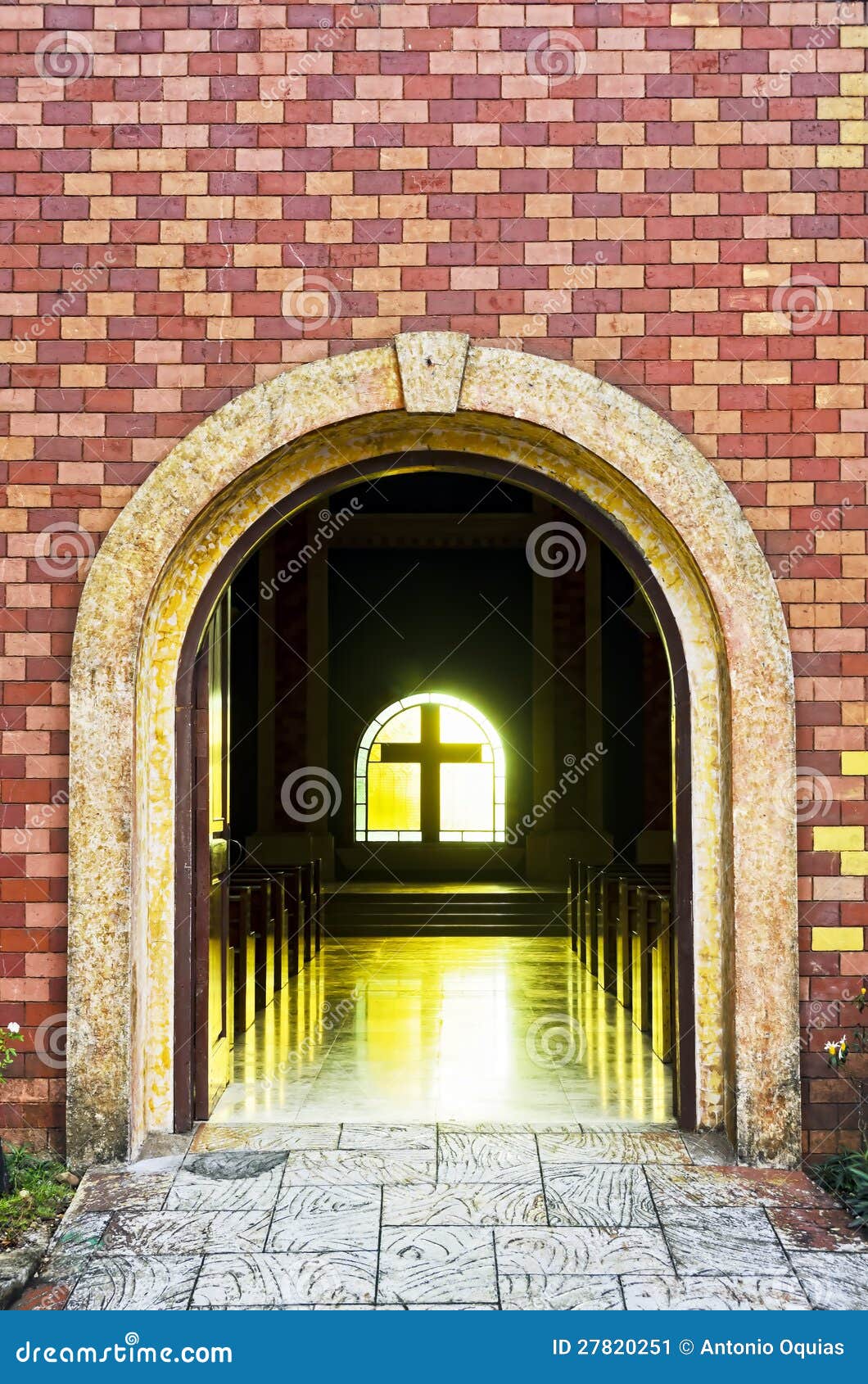 Church Arch Entrance stock image. Image of historic, abbey - 27820251