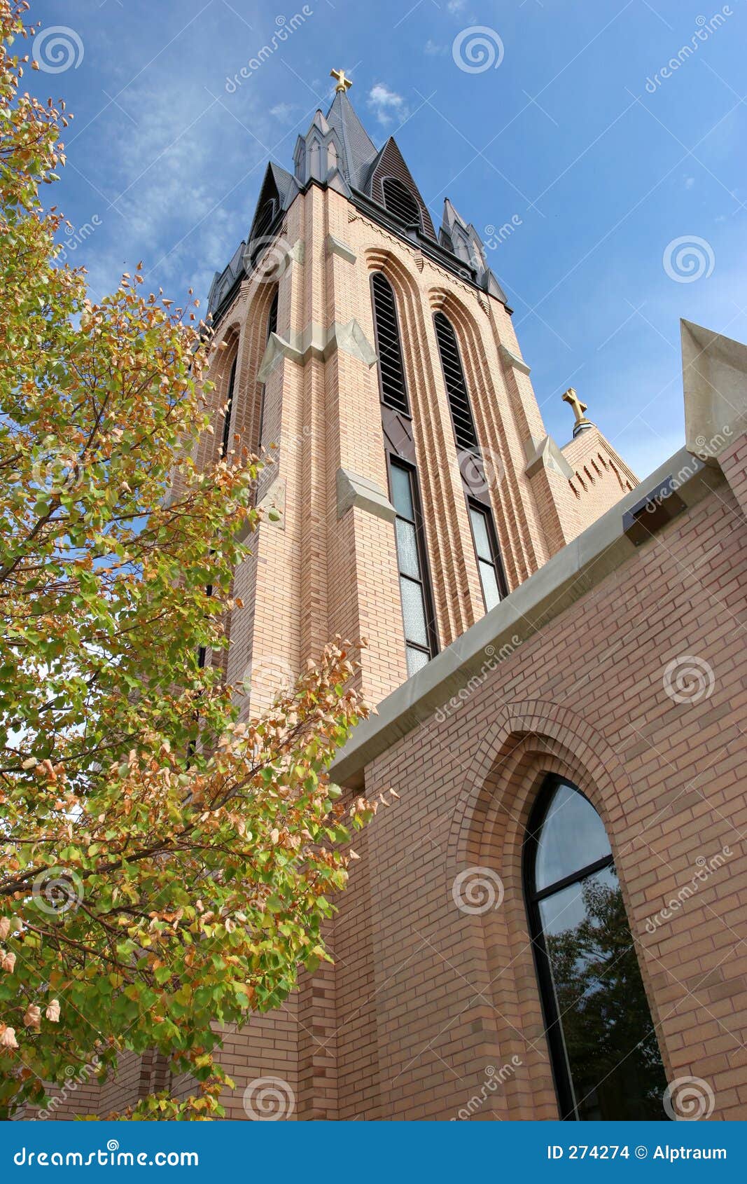 Church architecture stock photo. Image of religious, tower - 274274
