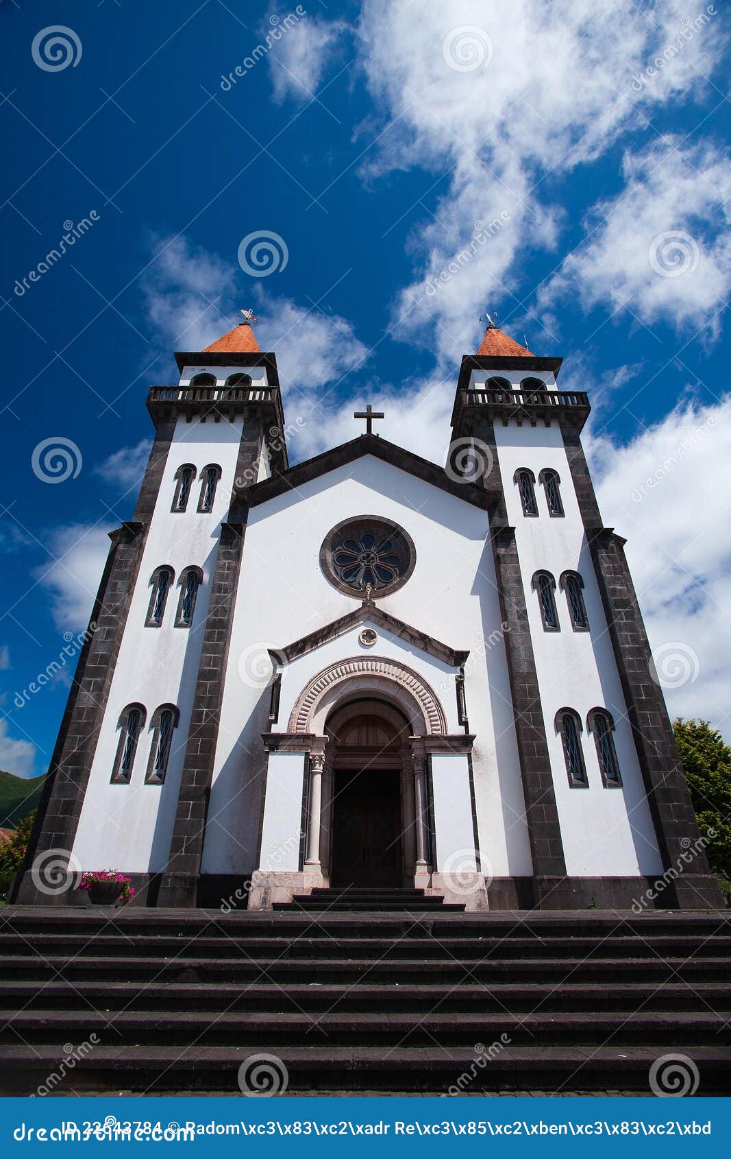 Church on Azores stock photo. Image of portugal, exterior - 22643784