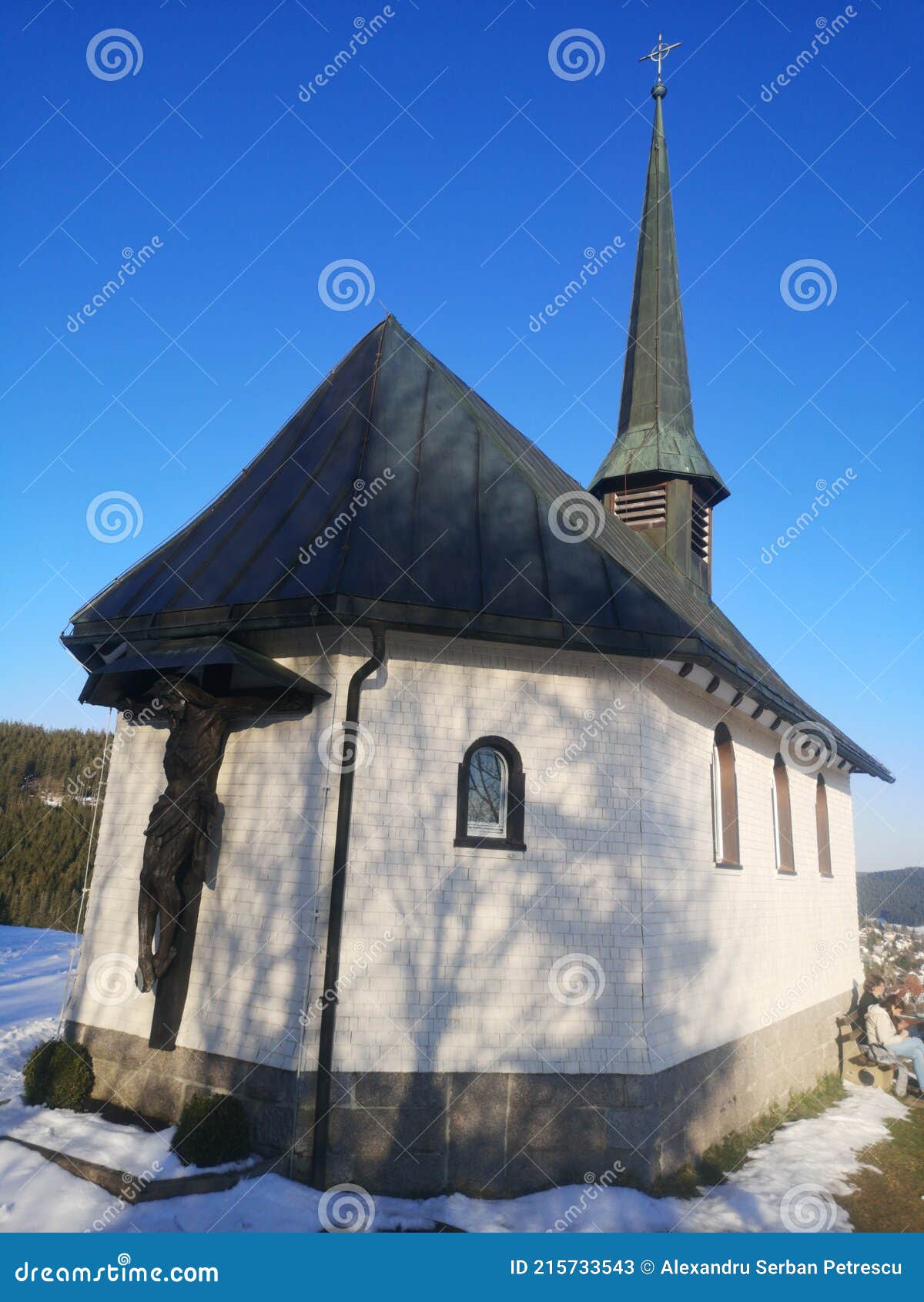 Church back side stock image. Image of side, church - 215733543