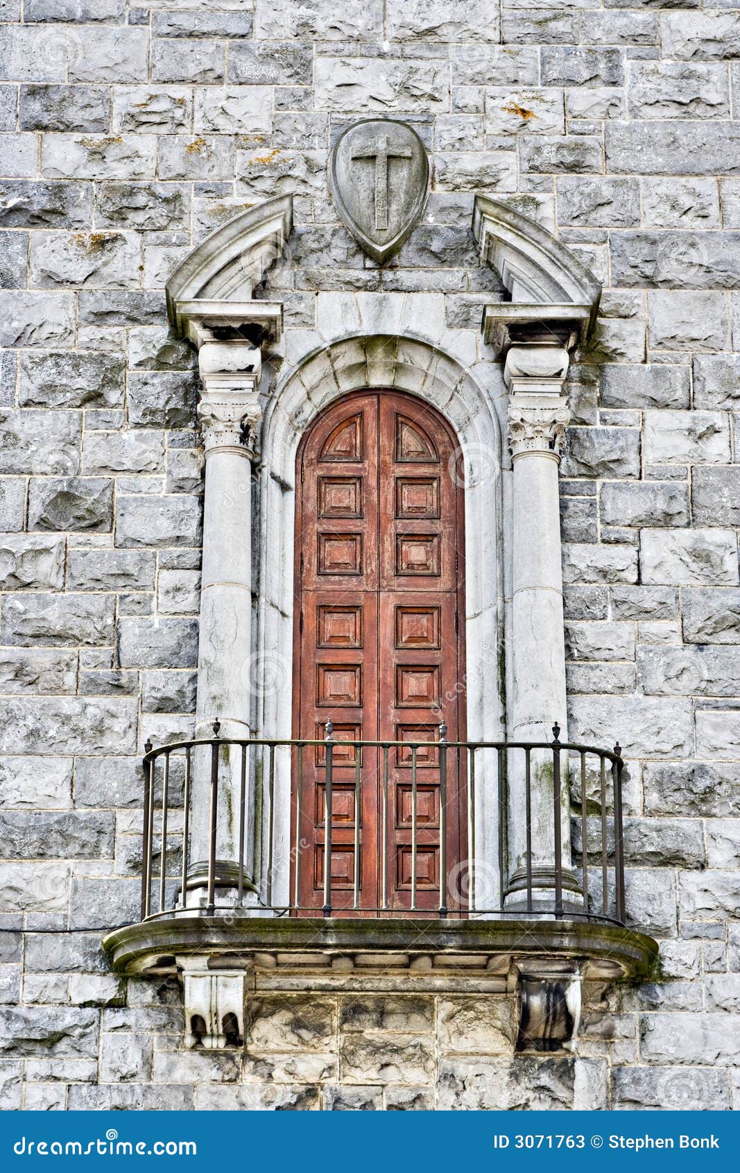 Church Balcony stock image. Image of architecture, door - 3071763