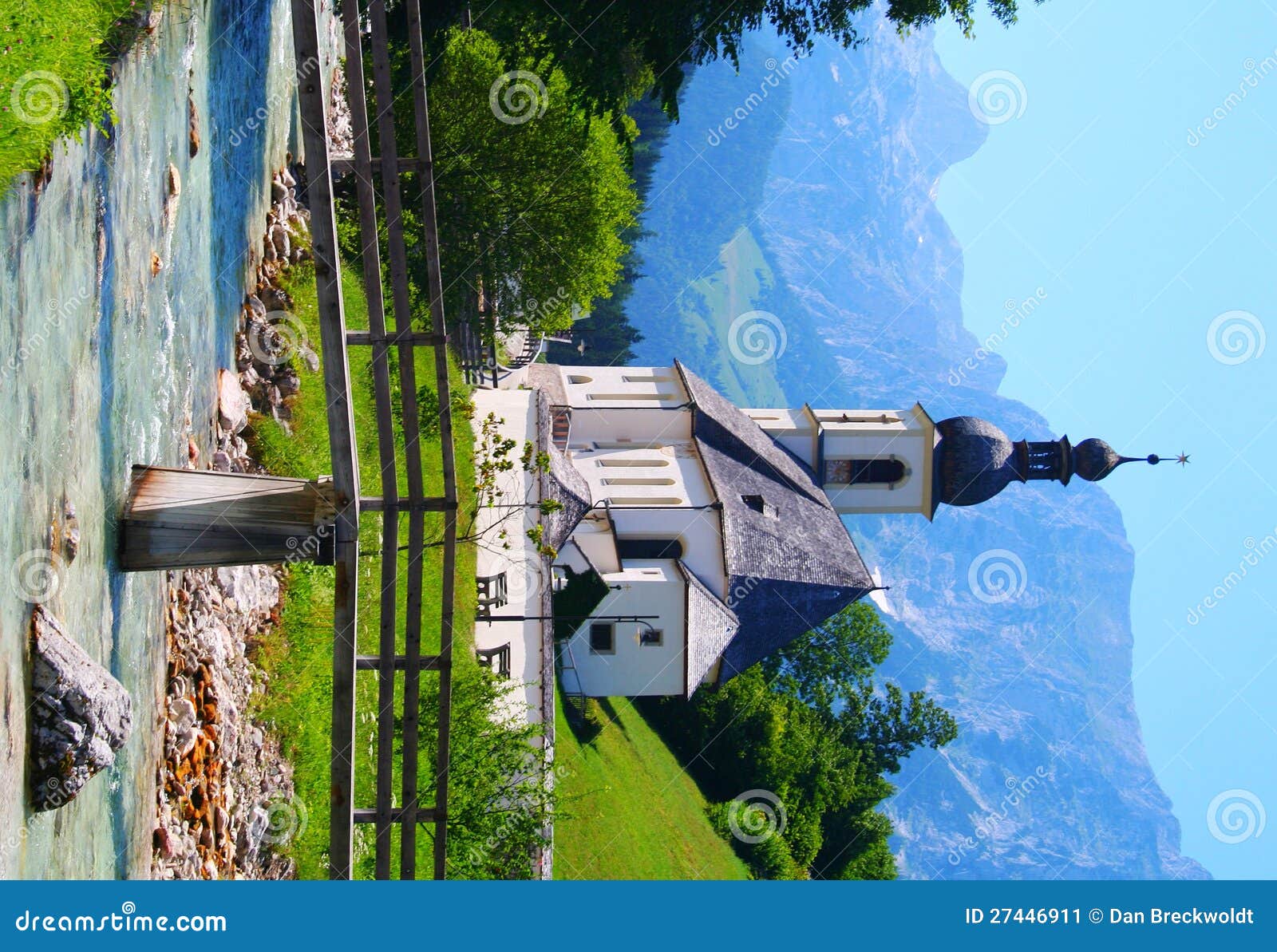 Church in the Bavarian Alps in Germany Stock Image - Image of germany ...
