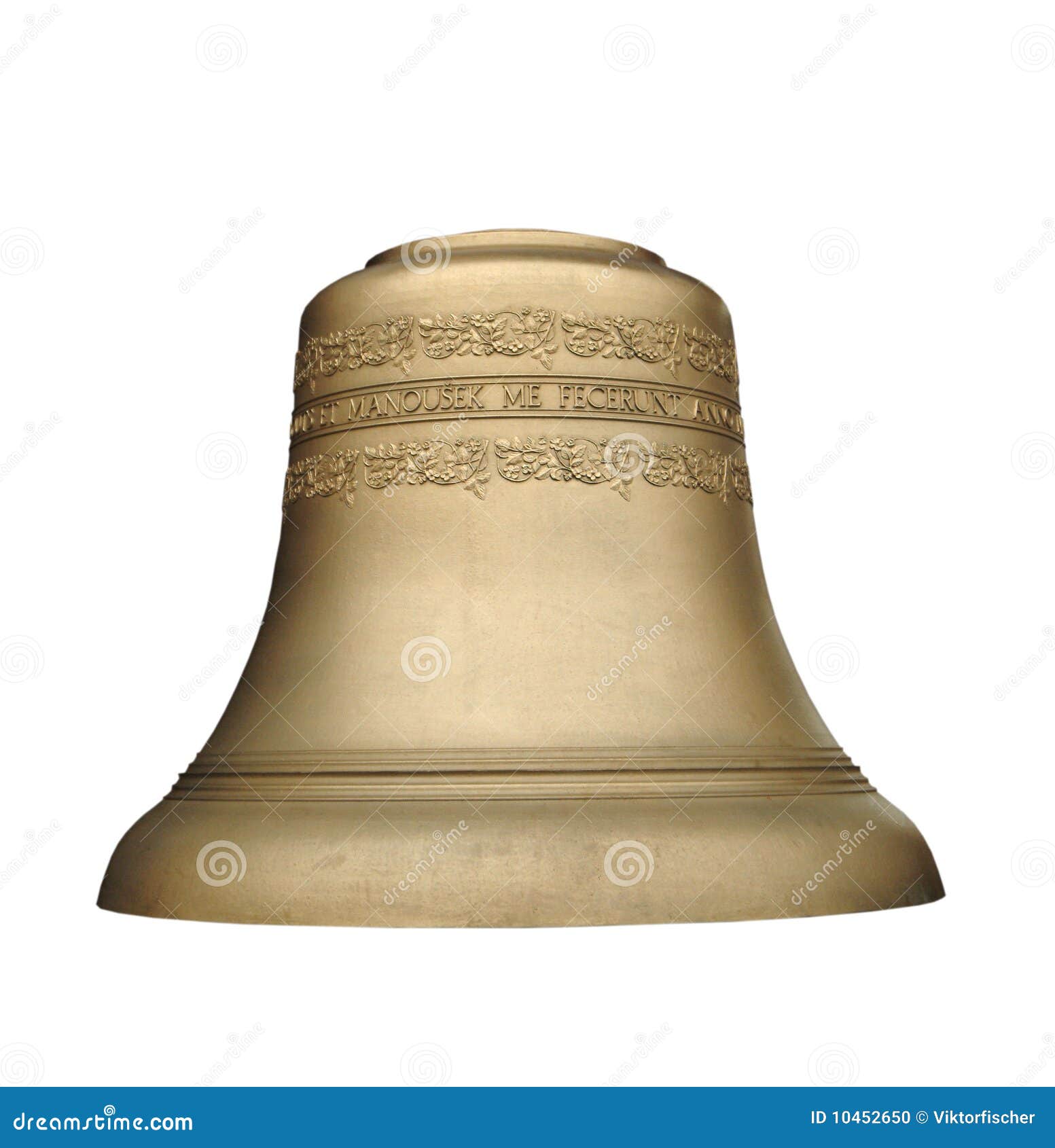 Church bell stock photo. Image of cast, vintage, white - 10452650