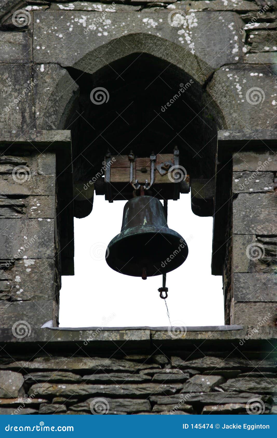 Church Bell stock photo. Image of belltower, stonework - 145474