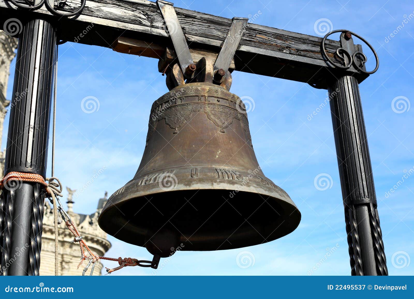 Church bell stock image. Image of religion, prayer, ring - 22495537