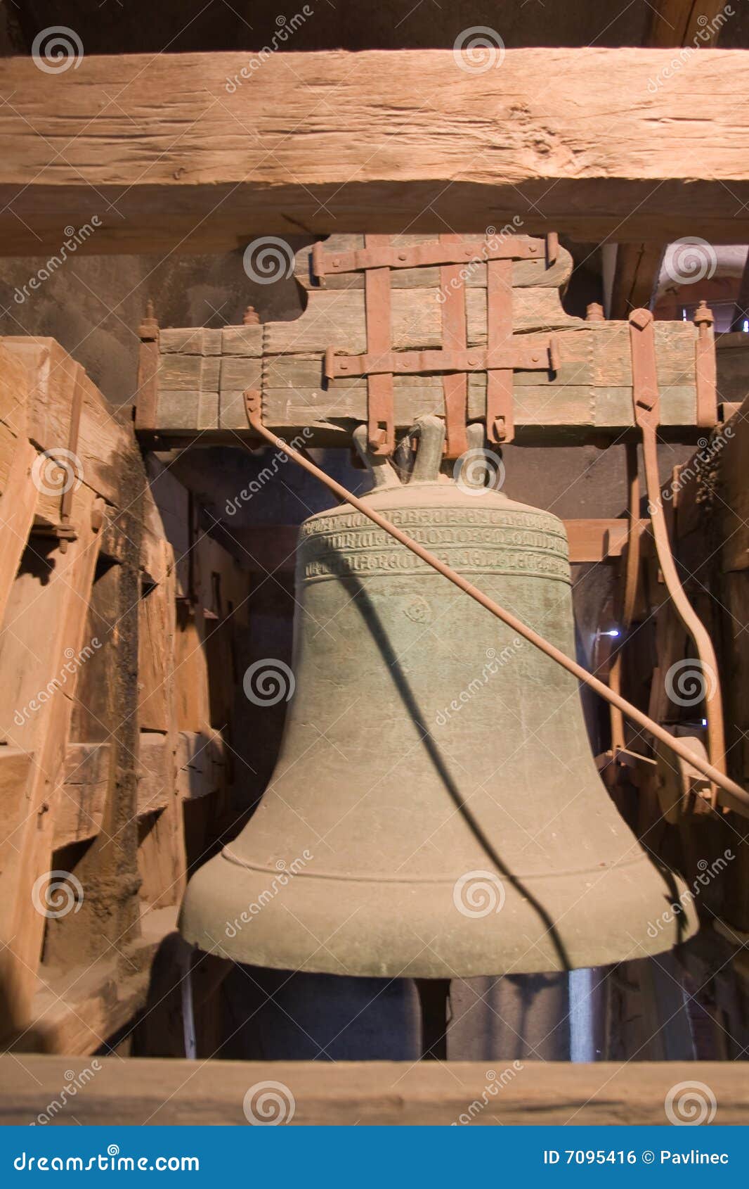Church bell stock photo. Image of historical, clapper - 7095416