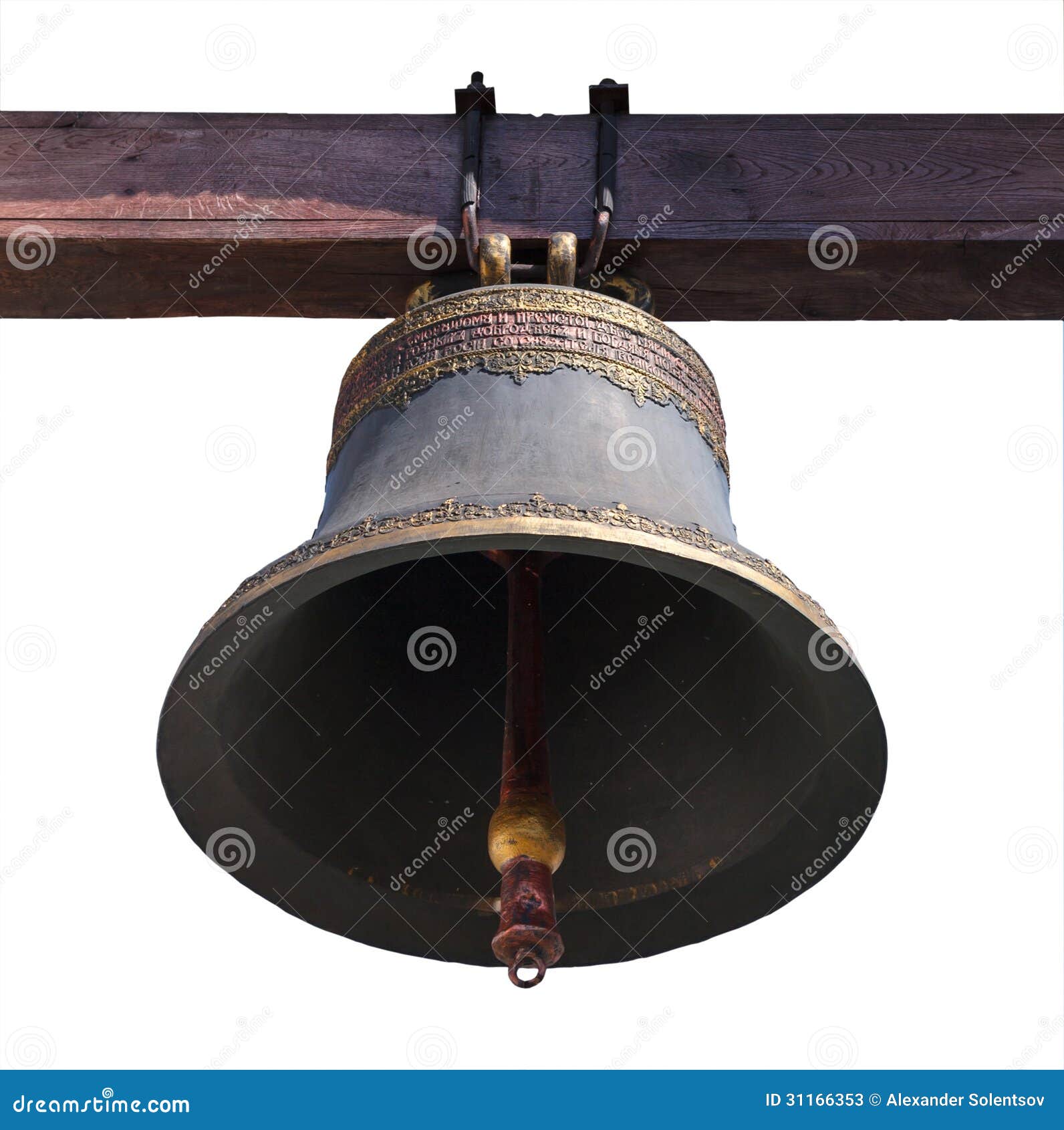 Church bell stock image. Image of religion, bronze, ringing - 31166353