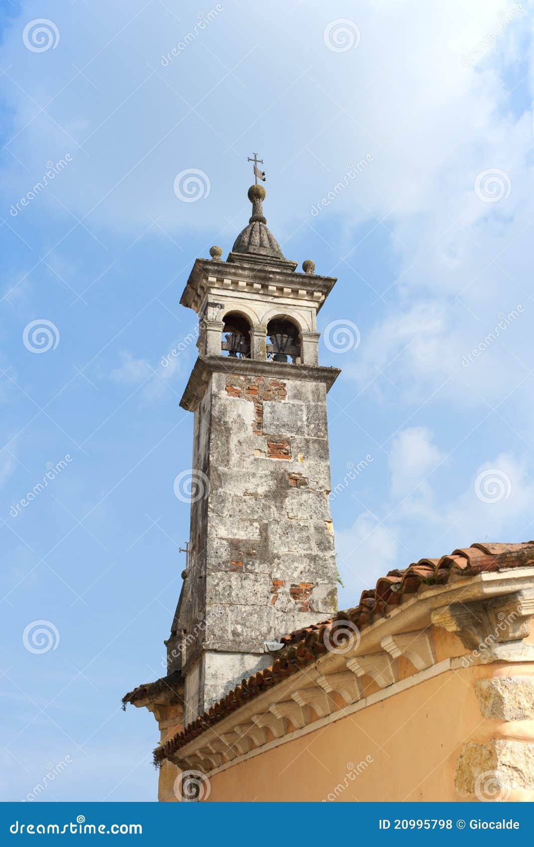Church bell tower stock photo. Image of christian, roof - 20995798