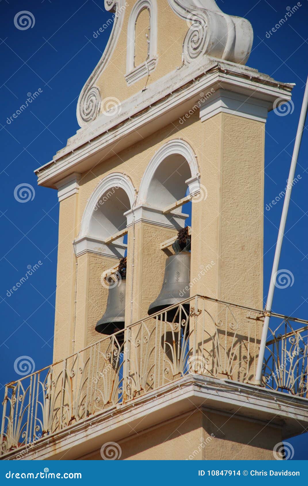 Church Bells stock photo. Image of architechure, kefalonia - 10847914