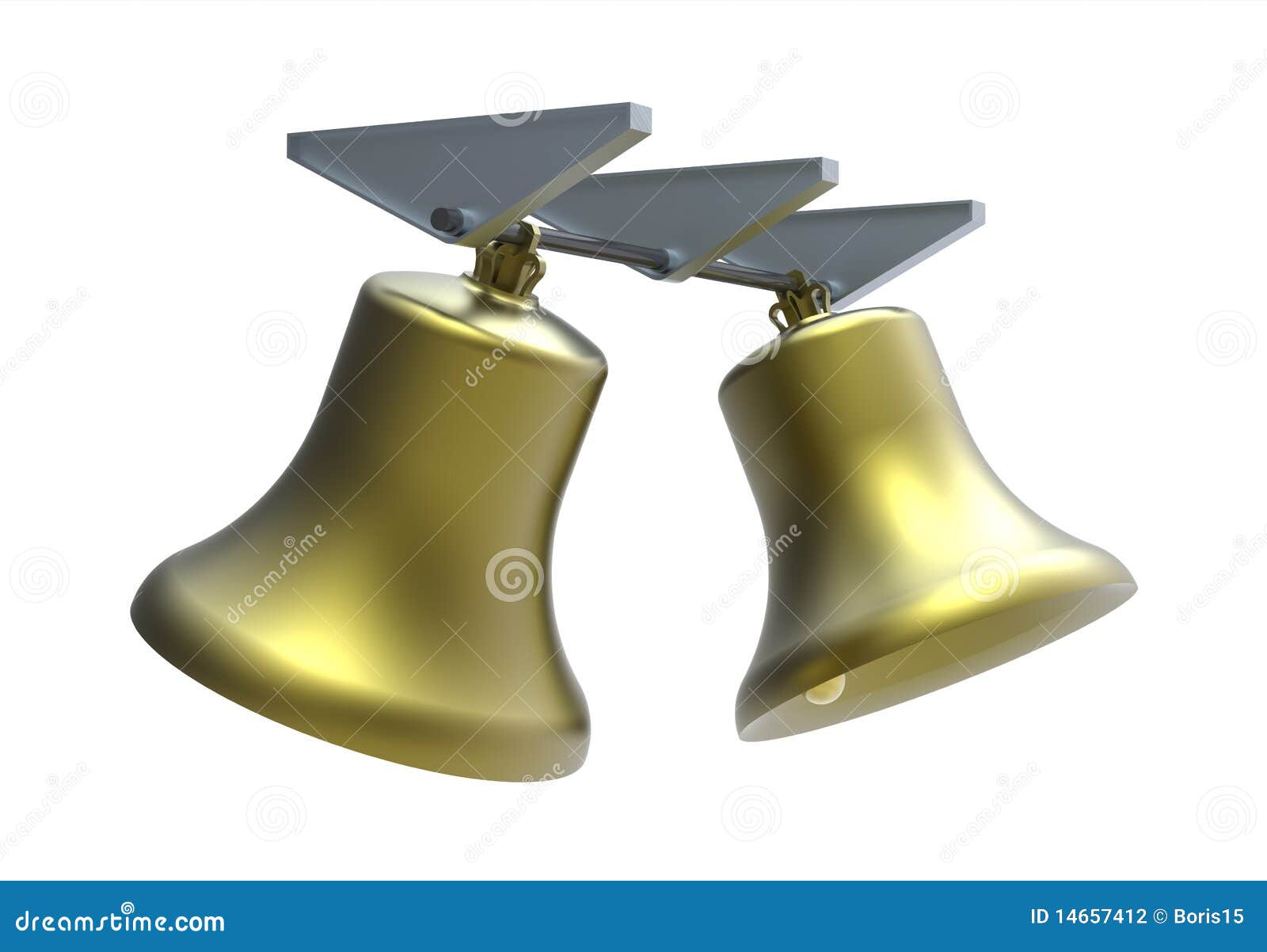 Church Bells Line And Glyph Icon. Wedding Bells Vector Illustration ...
