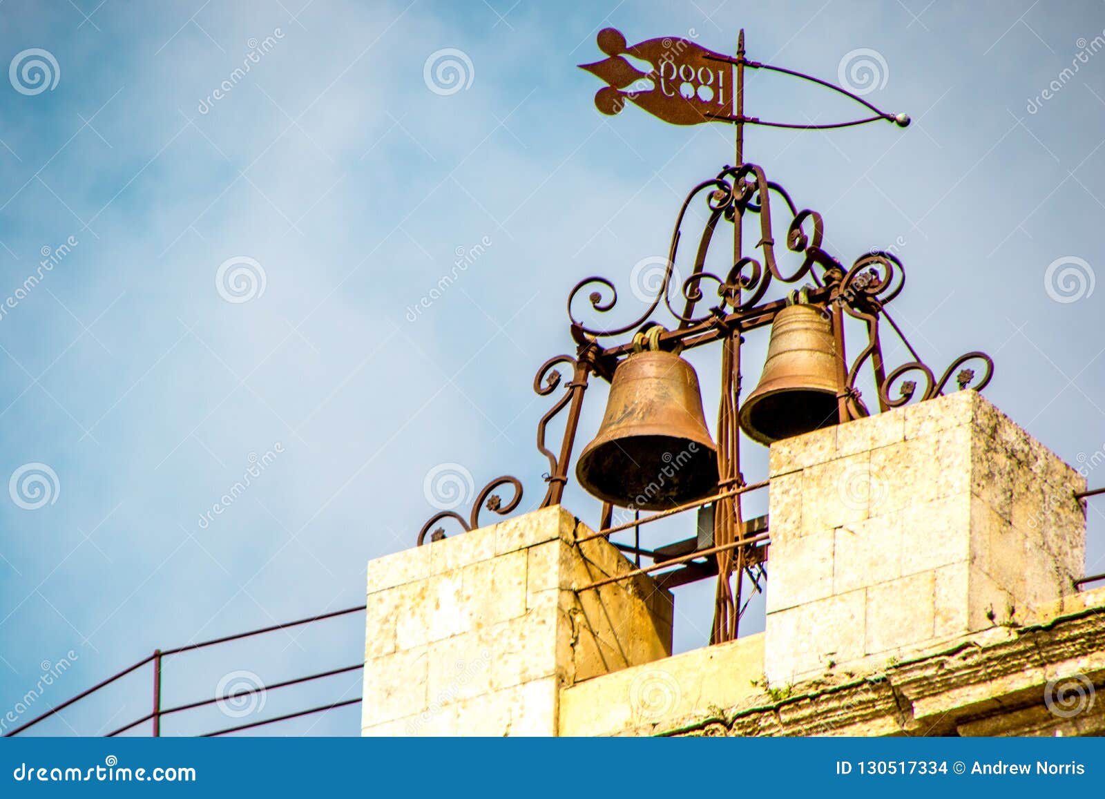 Church Bells stock photo. Image of sicilian, warning - 130517334