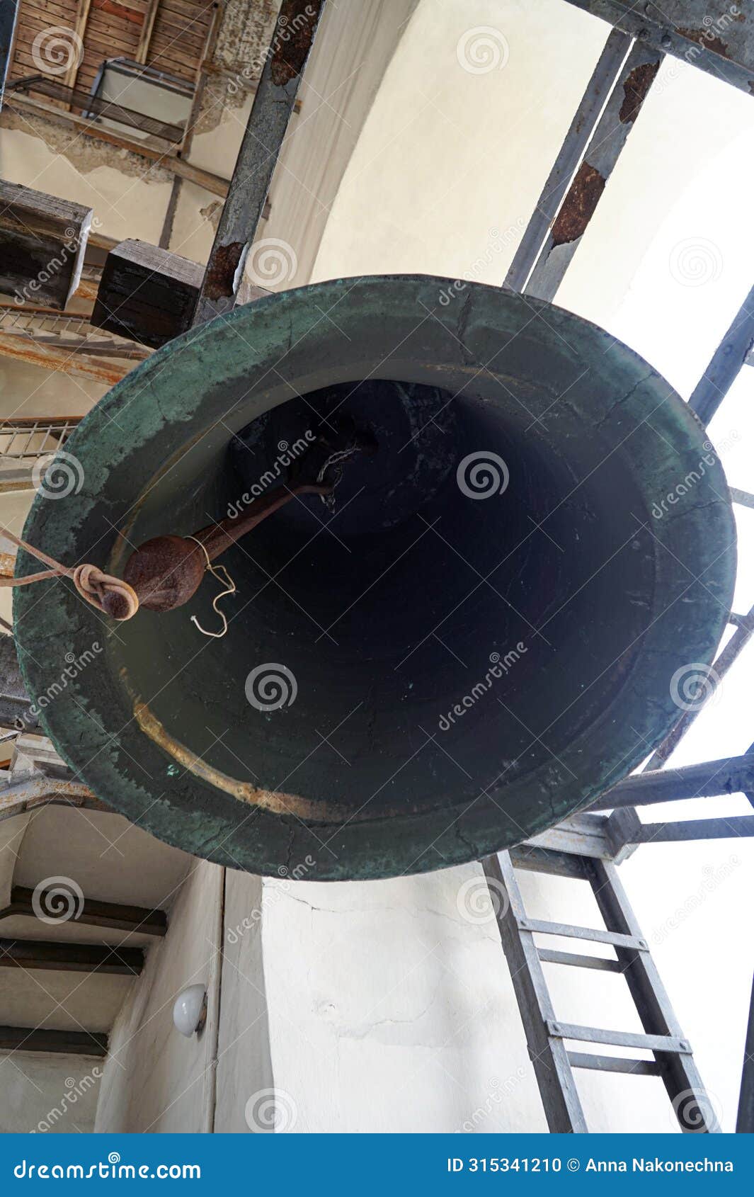 Church Bells In The Top Of The Church Editorial Image | CartoonDealer ...