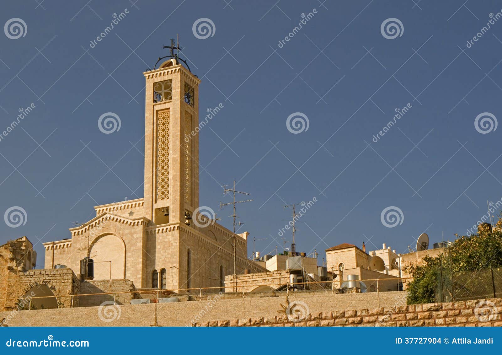 Church, Betlehem, Palestine Stock Photo - Image of catholicism ...