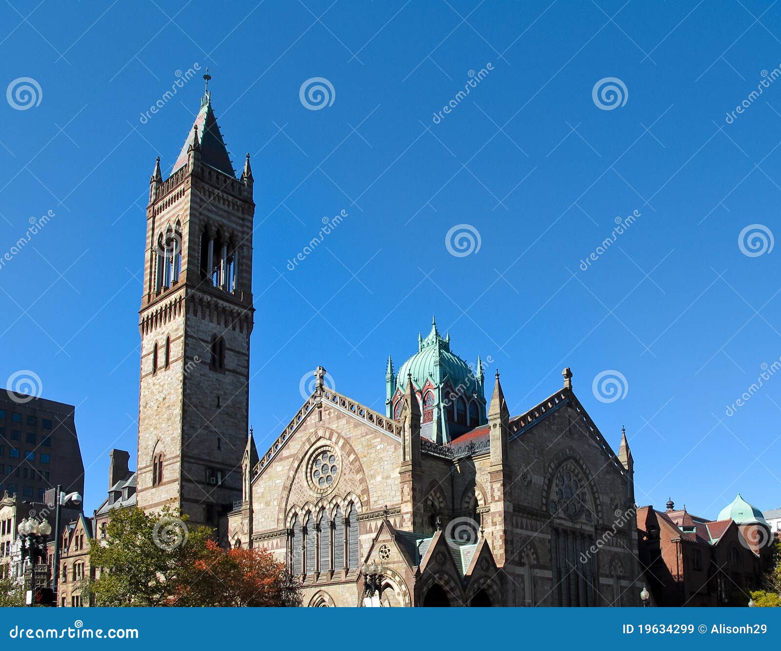Church in Boston stock image. Image of worship, england - 19634299