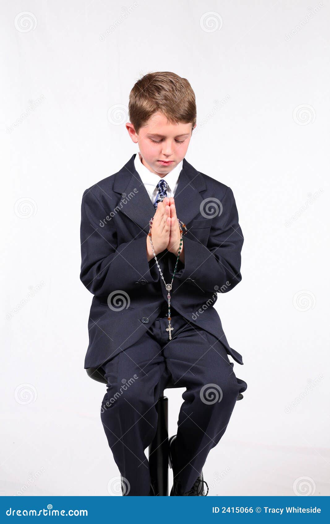 Church Boy stock photo. Image of hands, serious, school - 2415066