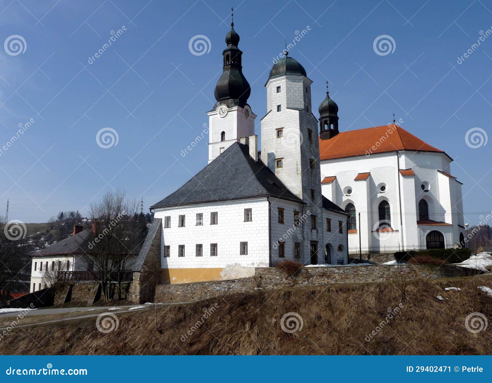 Church - Branna stock image. Image of republic, chapel - 29402471