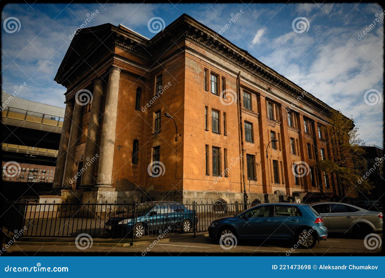 Church in the Building of the USSR Times Stock Photo - Image of ...
