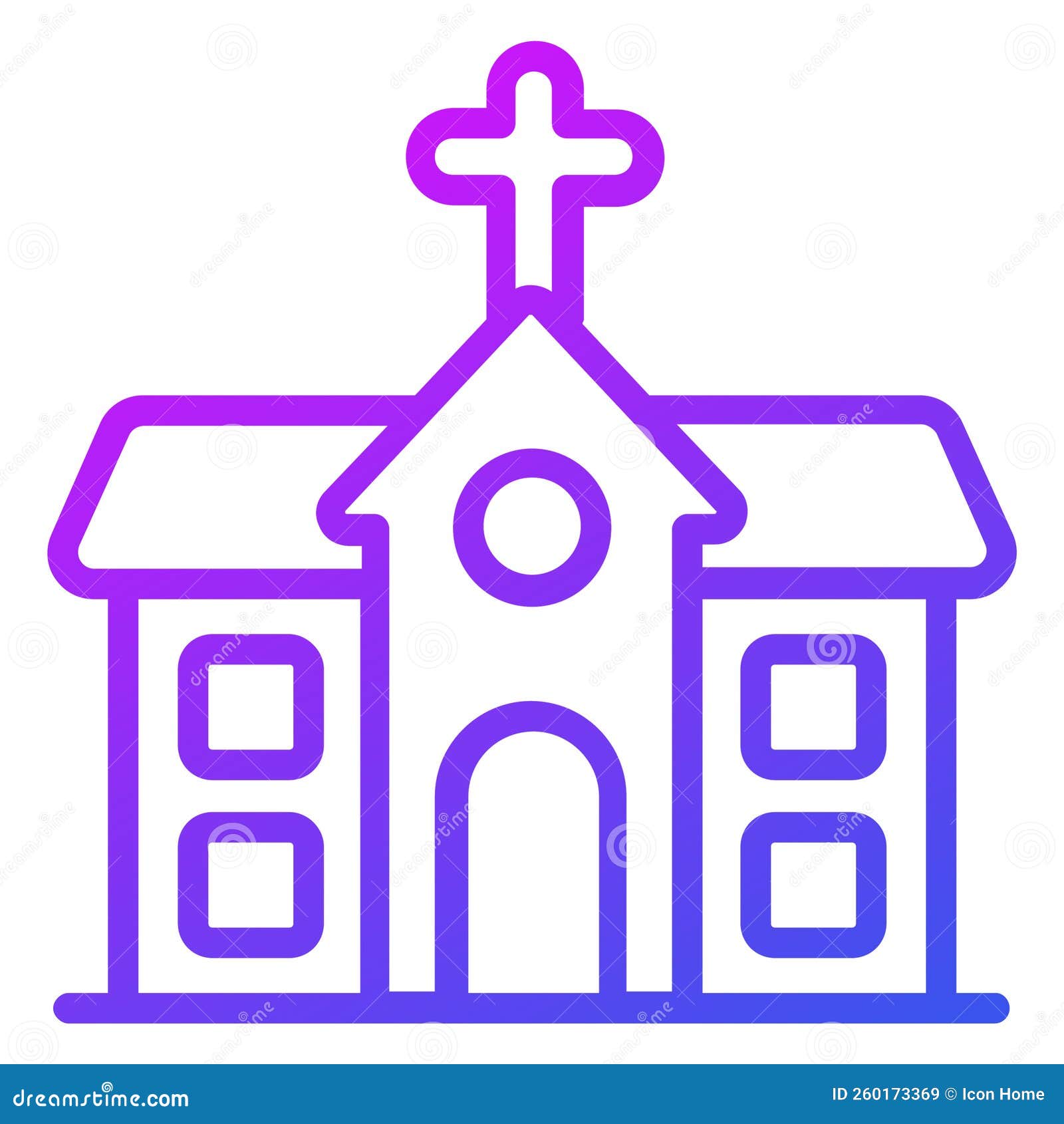 Church Building Vector Outline Stock Vector - Illustration of line ... Church Building Vector Outline Stock Vector - Illustration of line ...