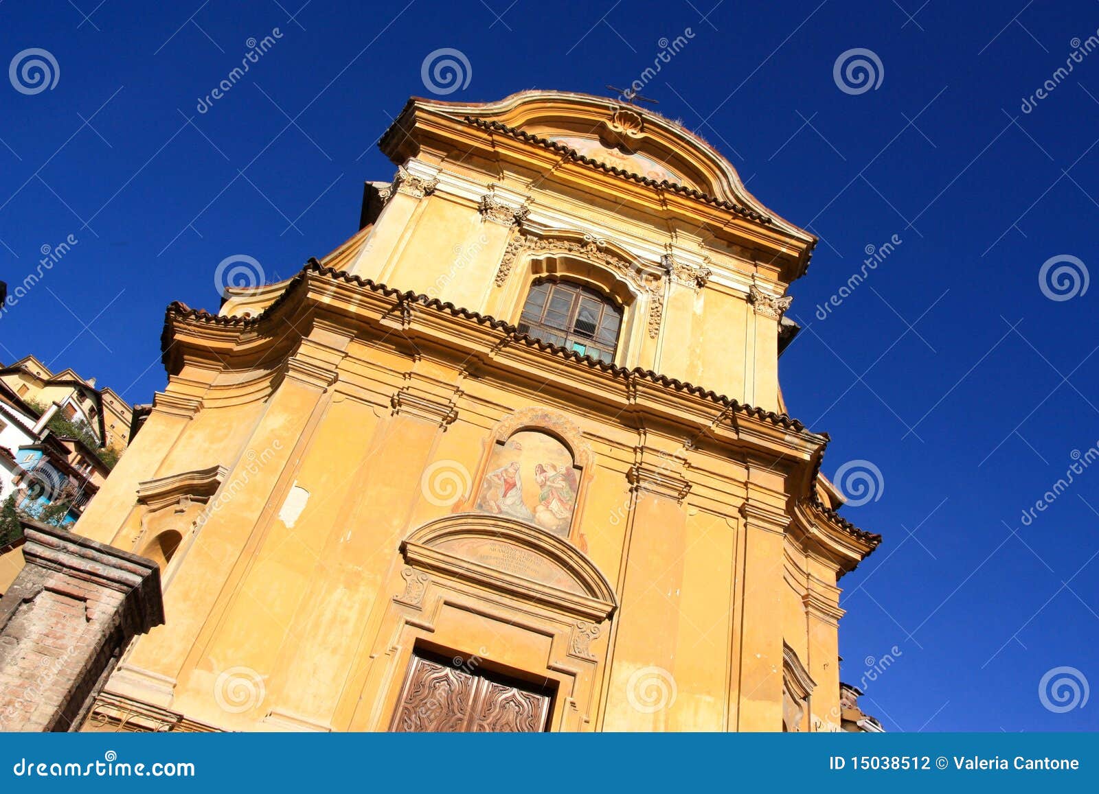 Church in Canelli, Langhe, Piedmont, Italy Stock Photo - Image of ...