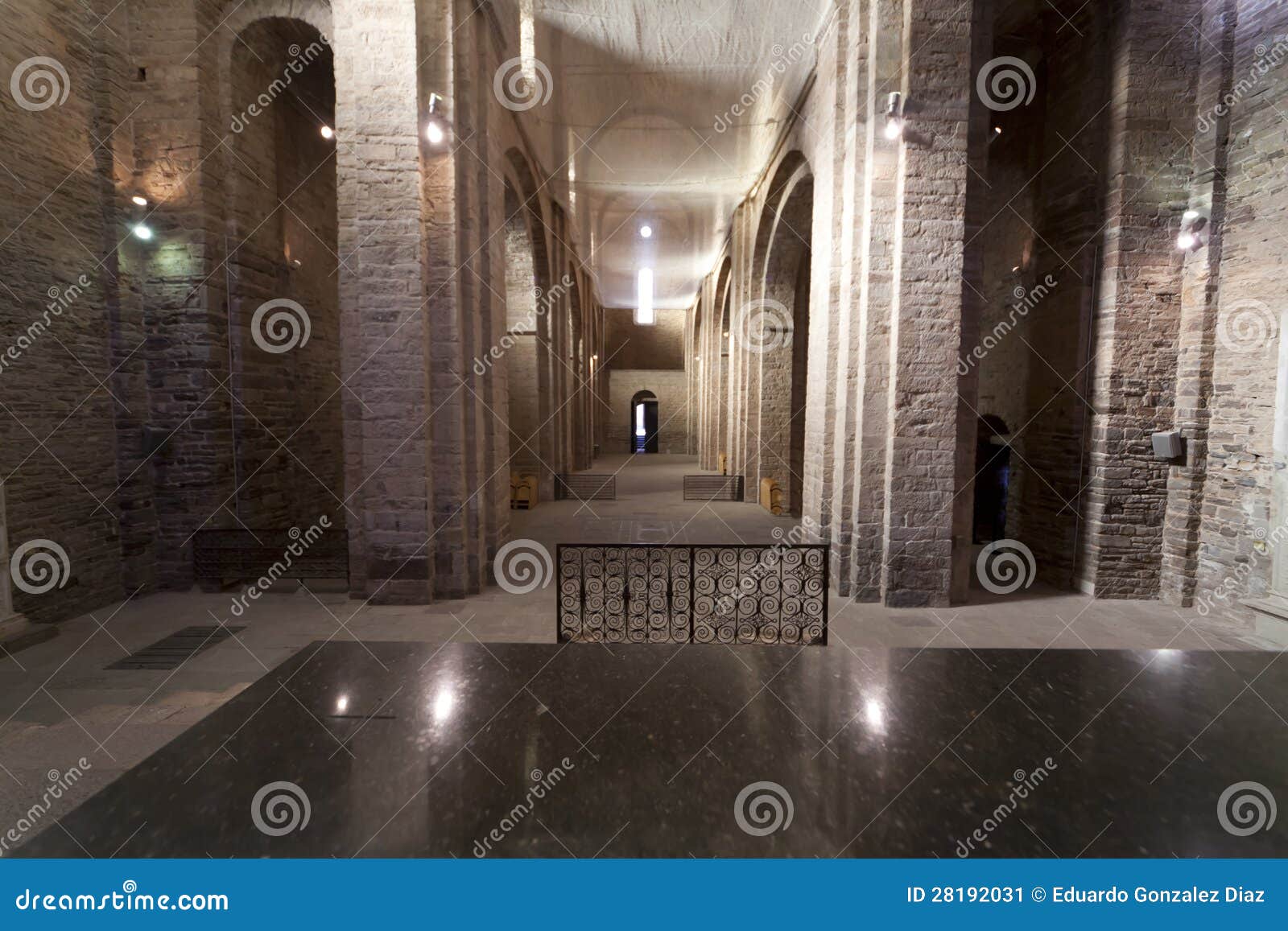 Church of Cardona stock image. Image of altar, railing - 28192031