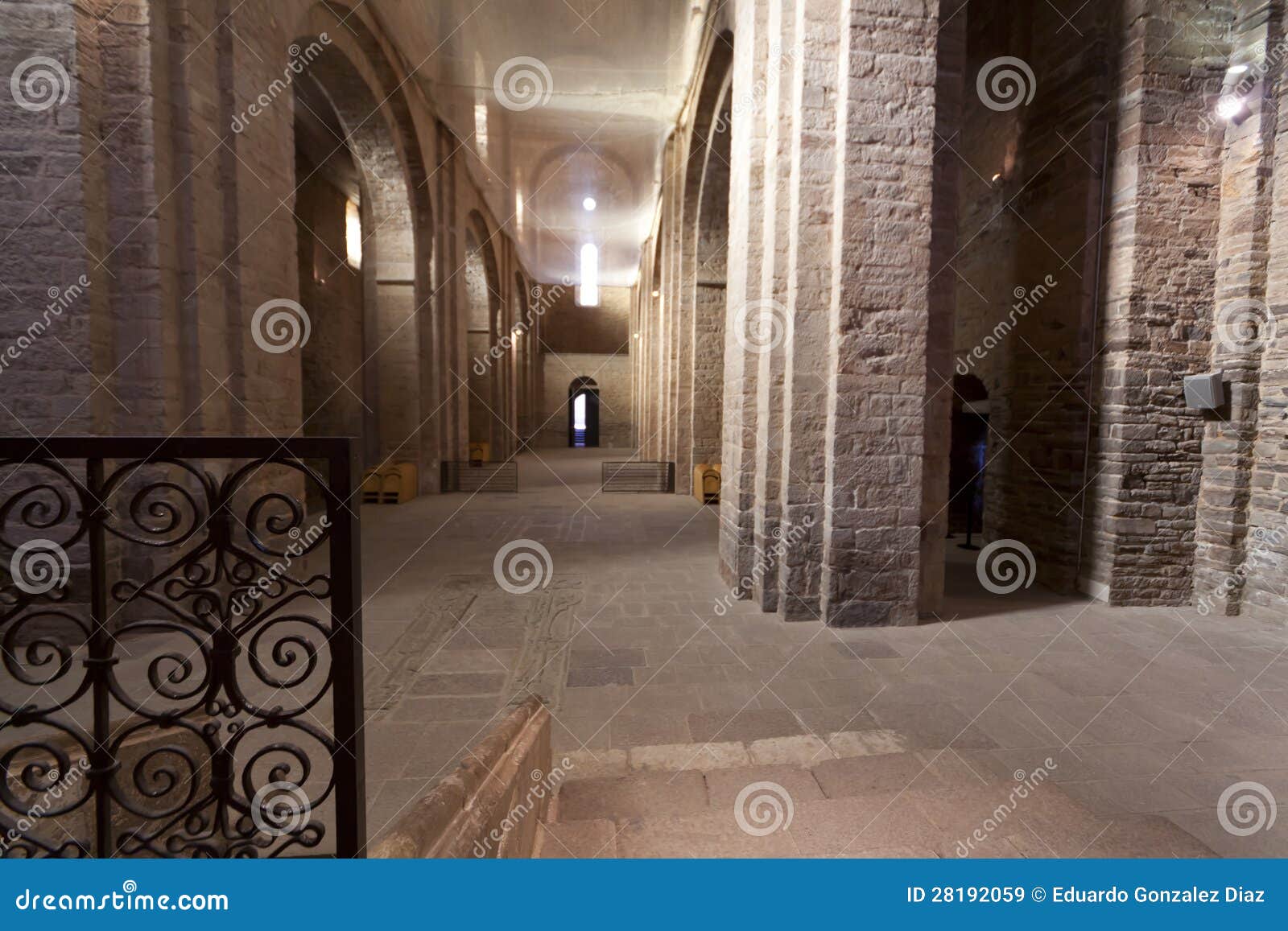 Church of Cardona stock image. Image of stone, worship - 28192059