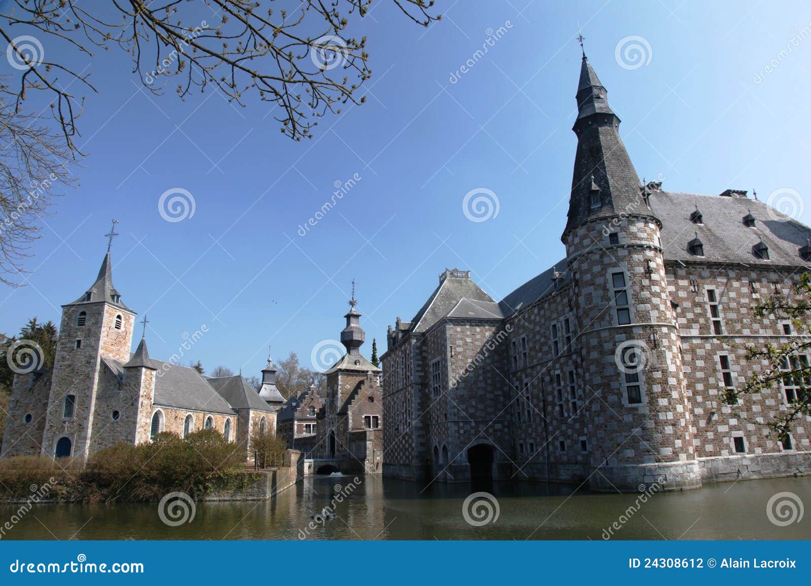 Church And Castle Stock Photography | CartoonDealer.com #24308612